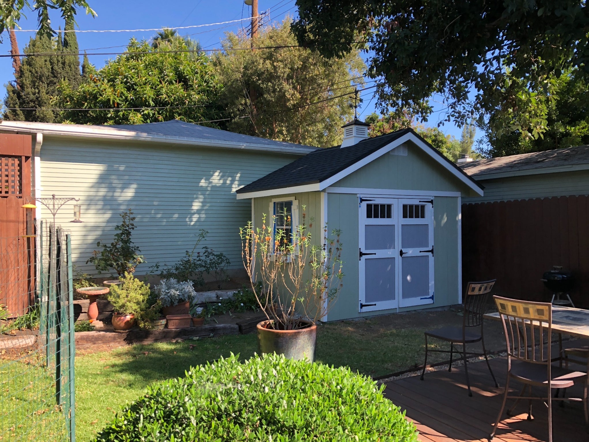 Maximize Space: EZ-Fit Homestead Garden Storage Kit — Backyard Oasis