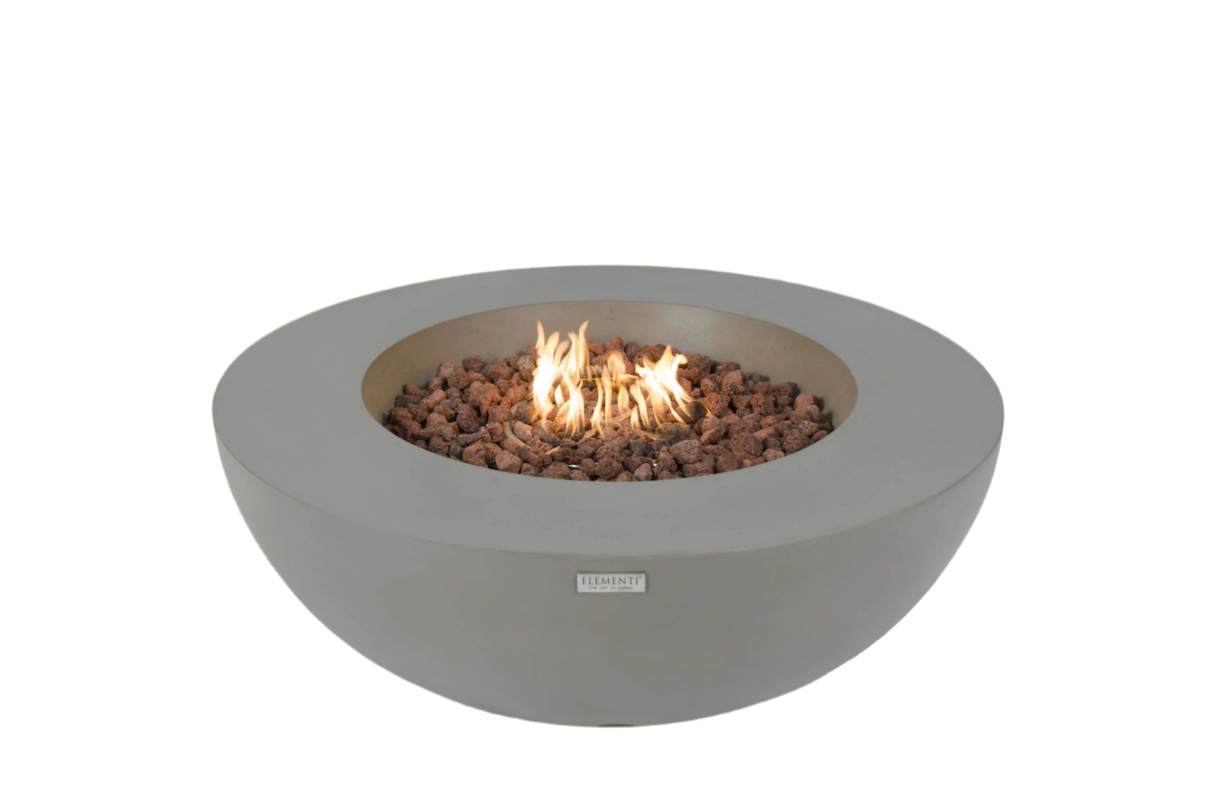 Elementi Lunar Bowl Fire Table - Unleash Warmth and Beauty — Backyard Oasis