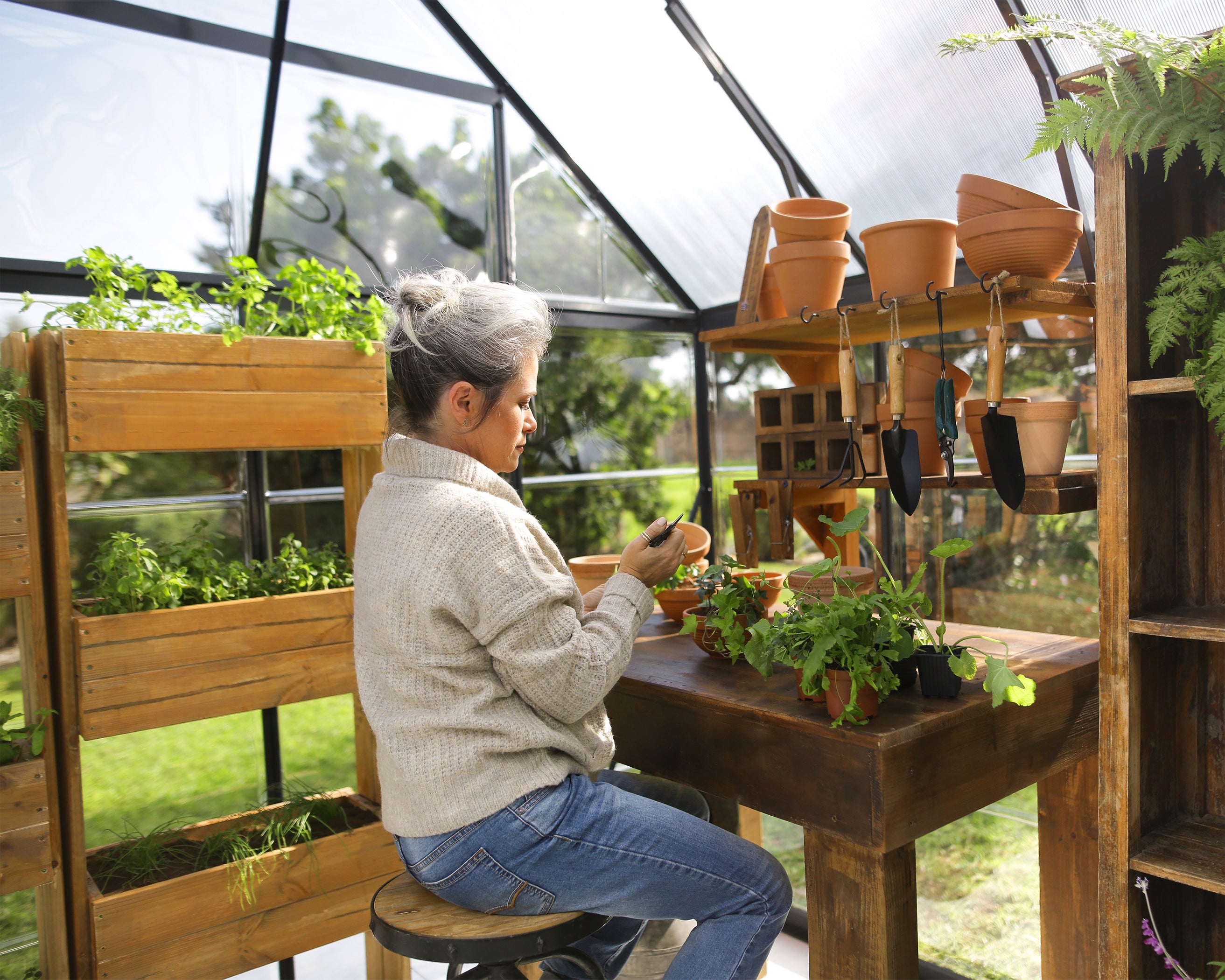 Canopia Chalet Greenhouse - Elevate Your Garden with Year-Round Luxury ...