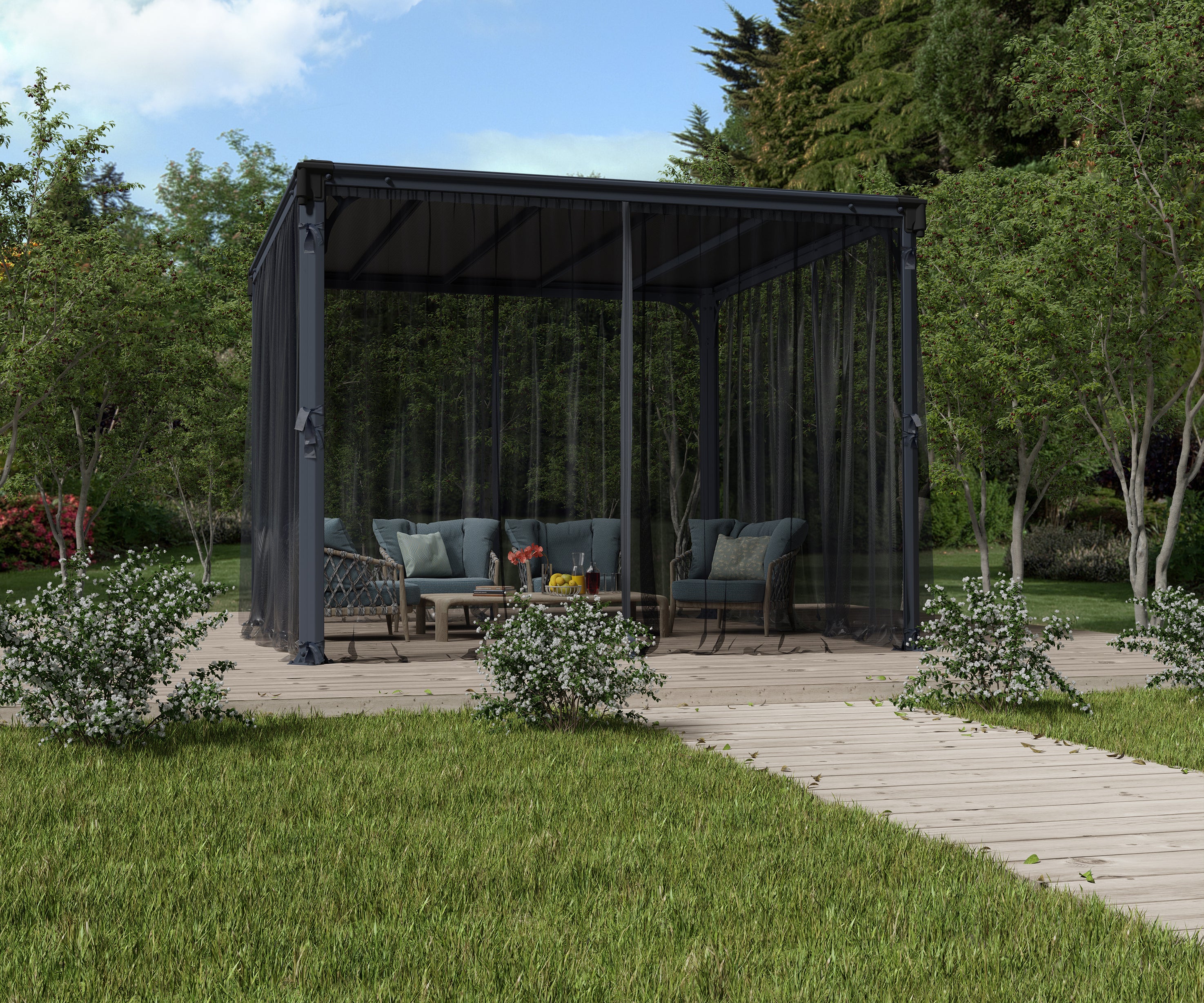 Enhance Your Gazebo Experience: Canopia Gazebo Netting Set - Complete ...