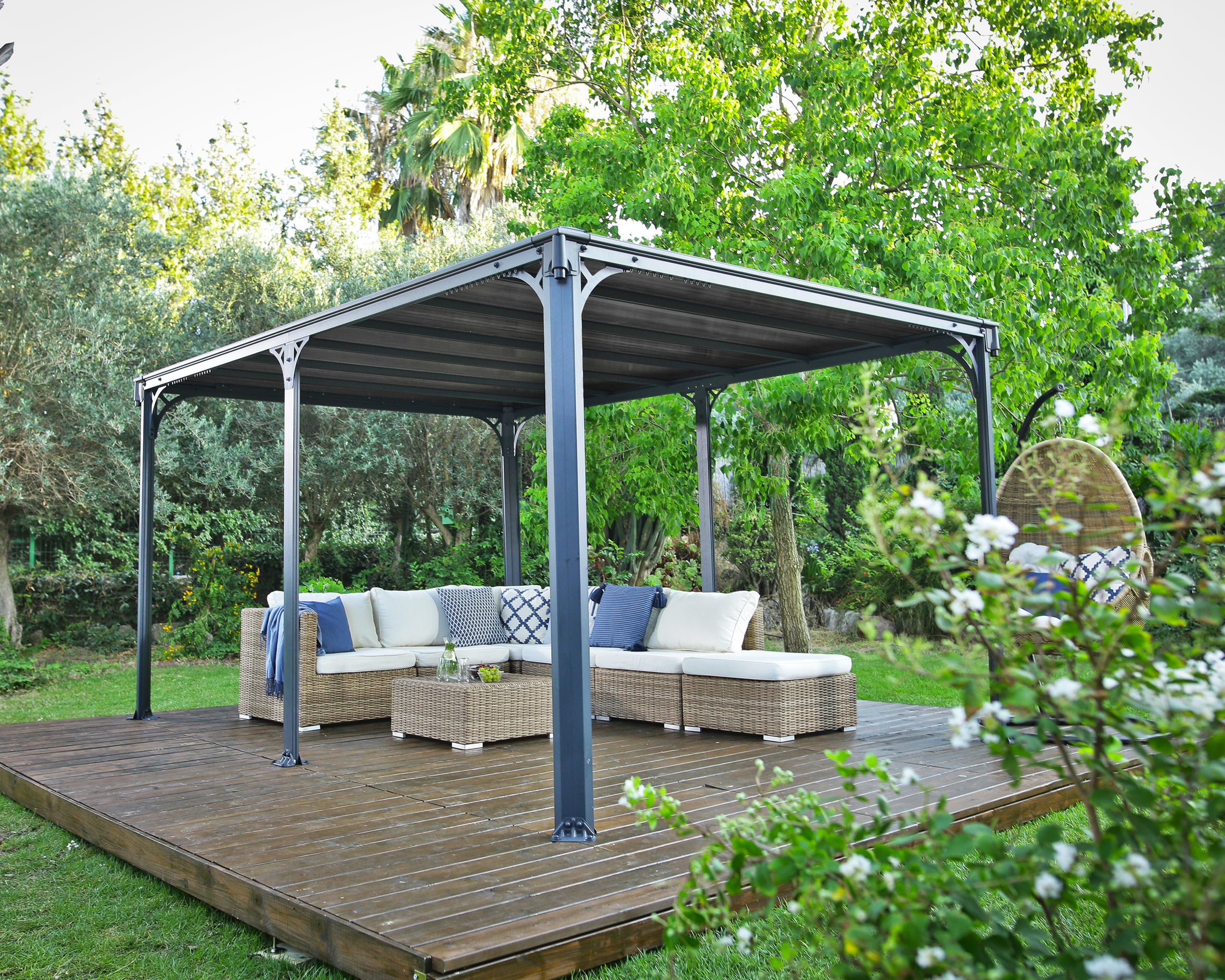 Elevate Your Outdoors with Canopia Milano 10' Gazebo - Stylish Retreat ...