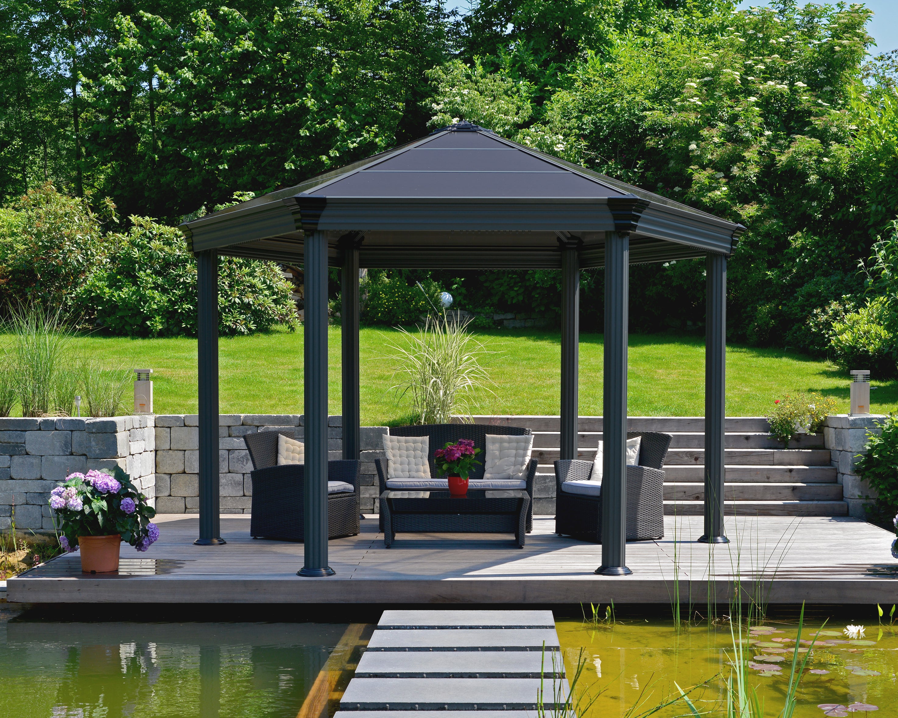 Elevate Your Outdoor Space with Canopia Roma 12' x 14' Gazebo ...