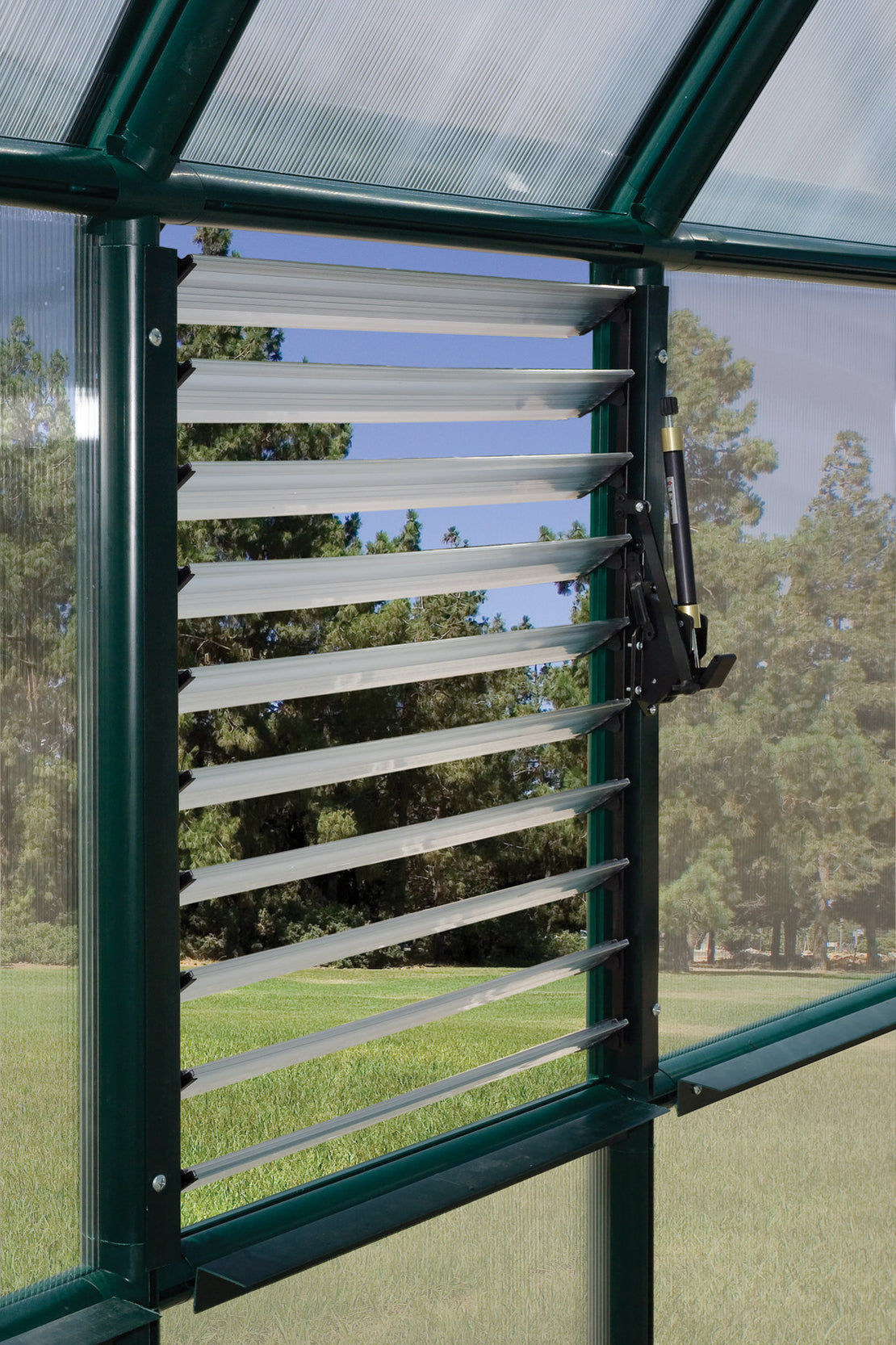 Automated Greenhouse Louver Vent Opener - Enhance Plant Growth ...