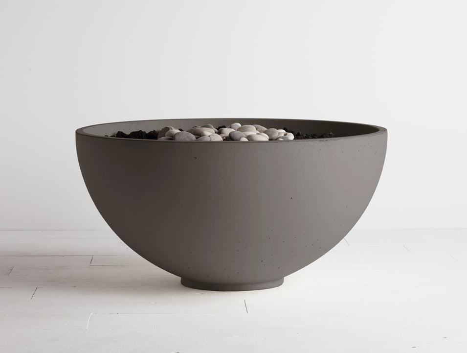 Solus Decor Hemi Firebowl - Versatile Outdoor Fire Pit — Backyard Oasis
