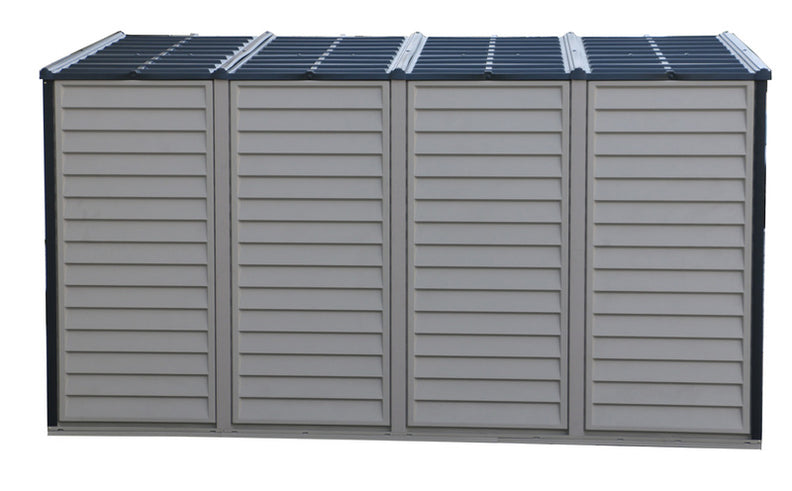 Duramax Sidemate Plus 4x10 Shed | Vinyl Storage with Foundation Kit ...