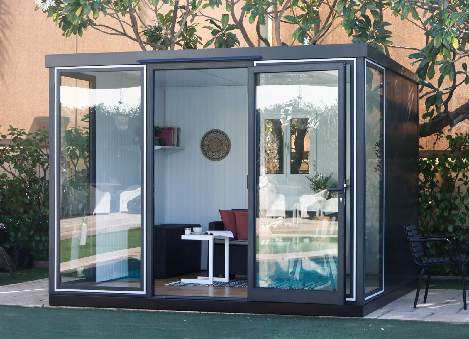 Duramax 10x10 Garden Glass Room - A Beautiful Backyard Upgrade ...