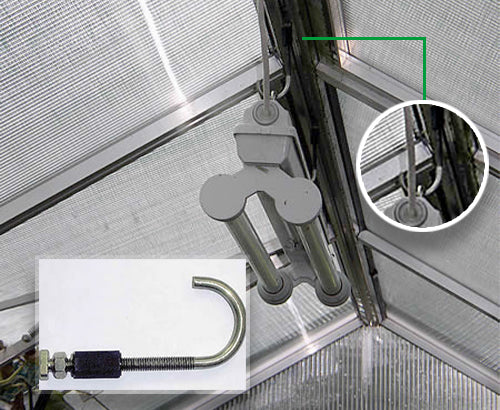 Adjustable Metal Hooks for Greenhouses – Durable & Space-Saving ...
