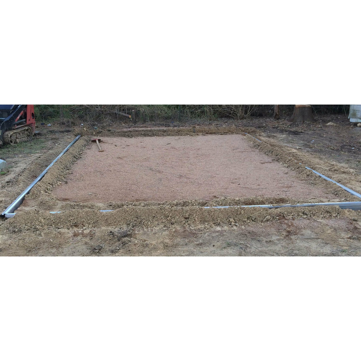 Exaco RIGA XL Foundation Frame - Durable Greenhouse Base — Backyard Oasis