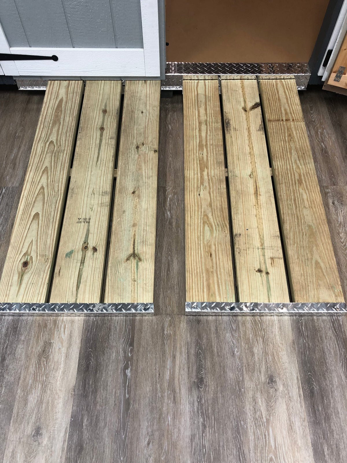 Ez-Fit Shed Ramp Accessory - ADD-ON ONLY — Backyard Oasis