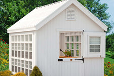 Colonial Gable Greenhouse - Amish Crafted Garden Luxury — Backyard Oasis