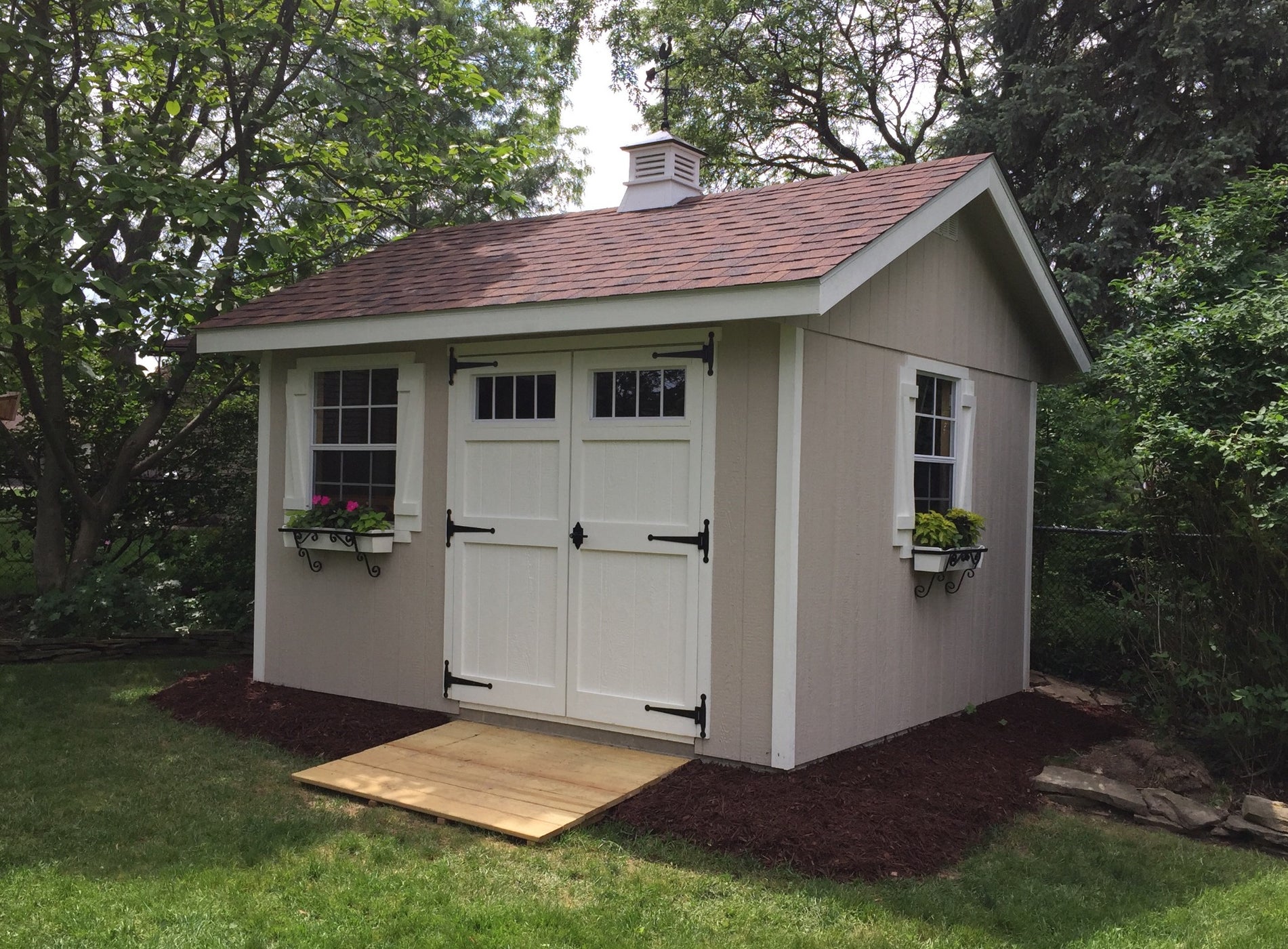Ez Fit Sheds Heritage Garden Shed: Beautify Your Yard — Backyard Oasis