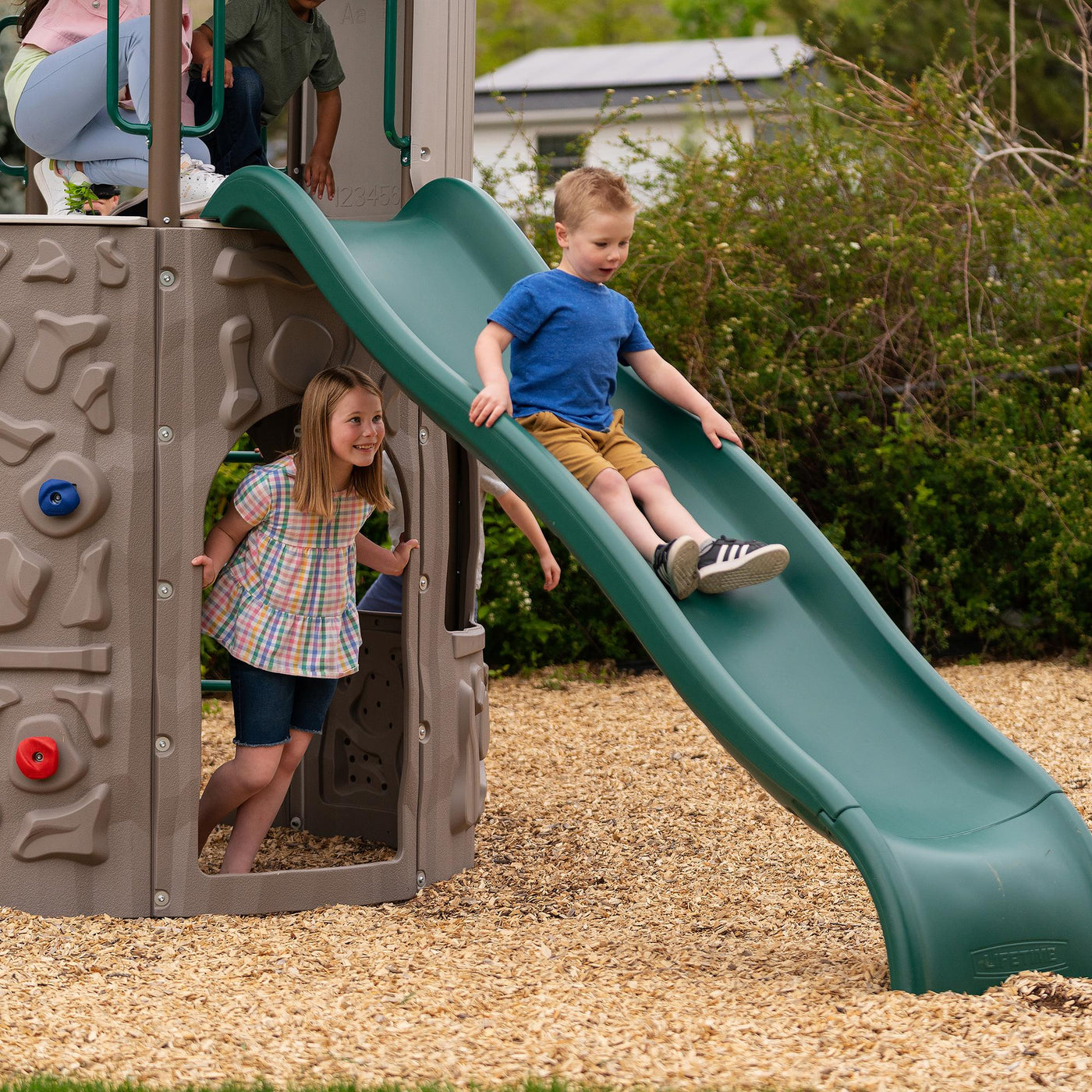 Lifetime Adventure Slide Tower - Outdoor Playset for Kids — Backyard Oasis