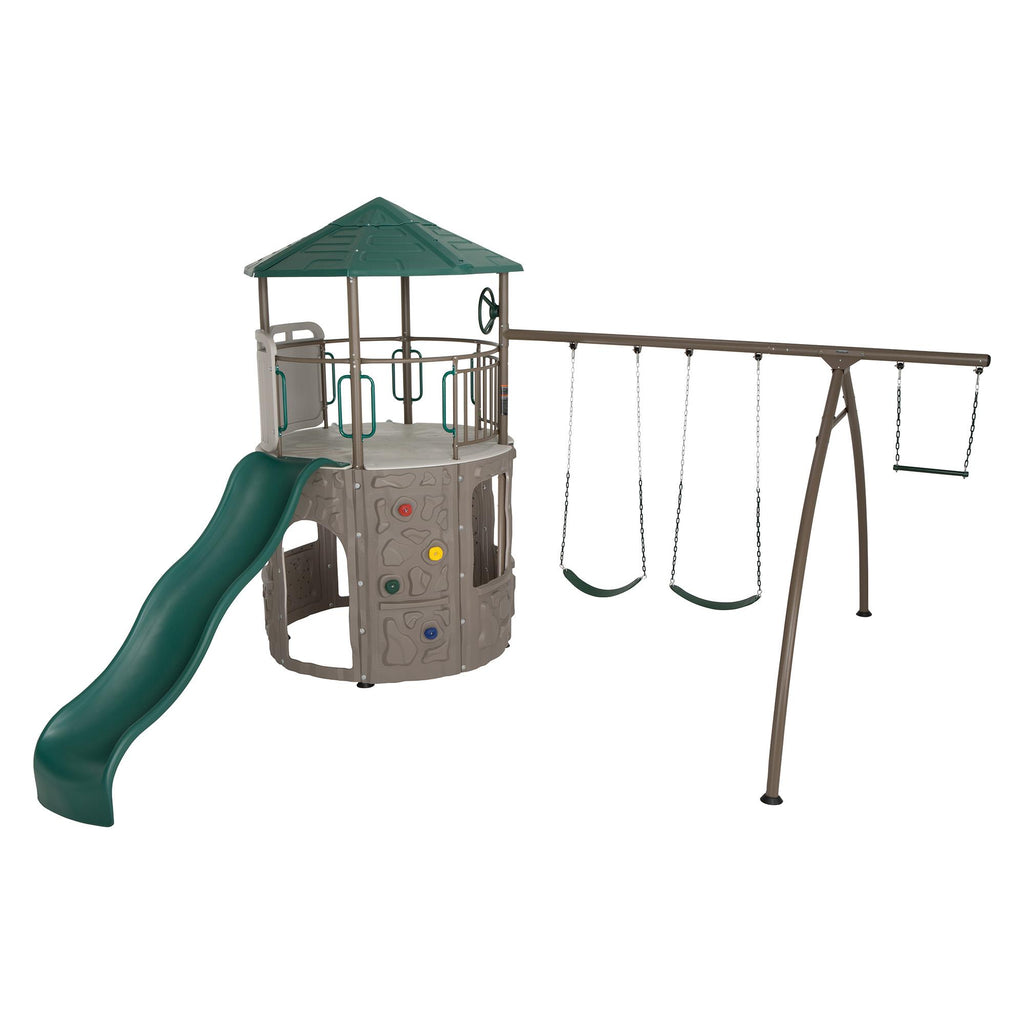 Lifetime Adventure Tower Playsets | Backyard Oasis