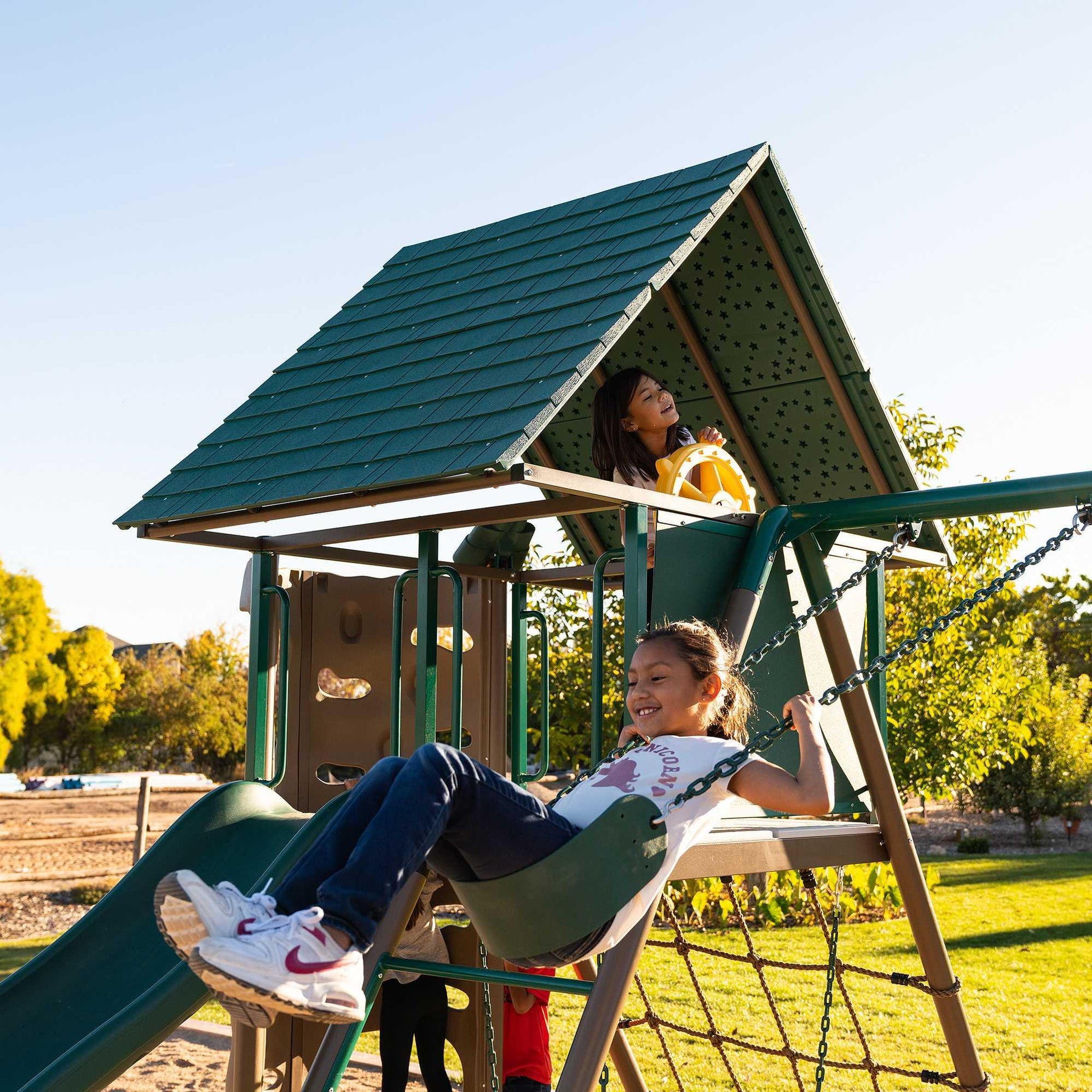 Lifetime Big Stuff Deluxe Swing Set Playset | Bring Adventure Home ...