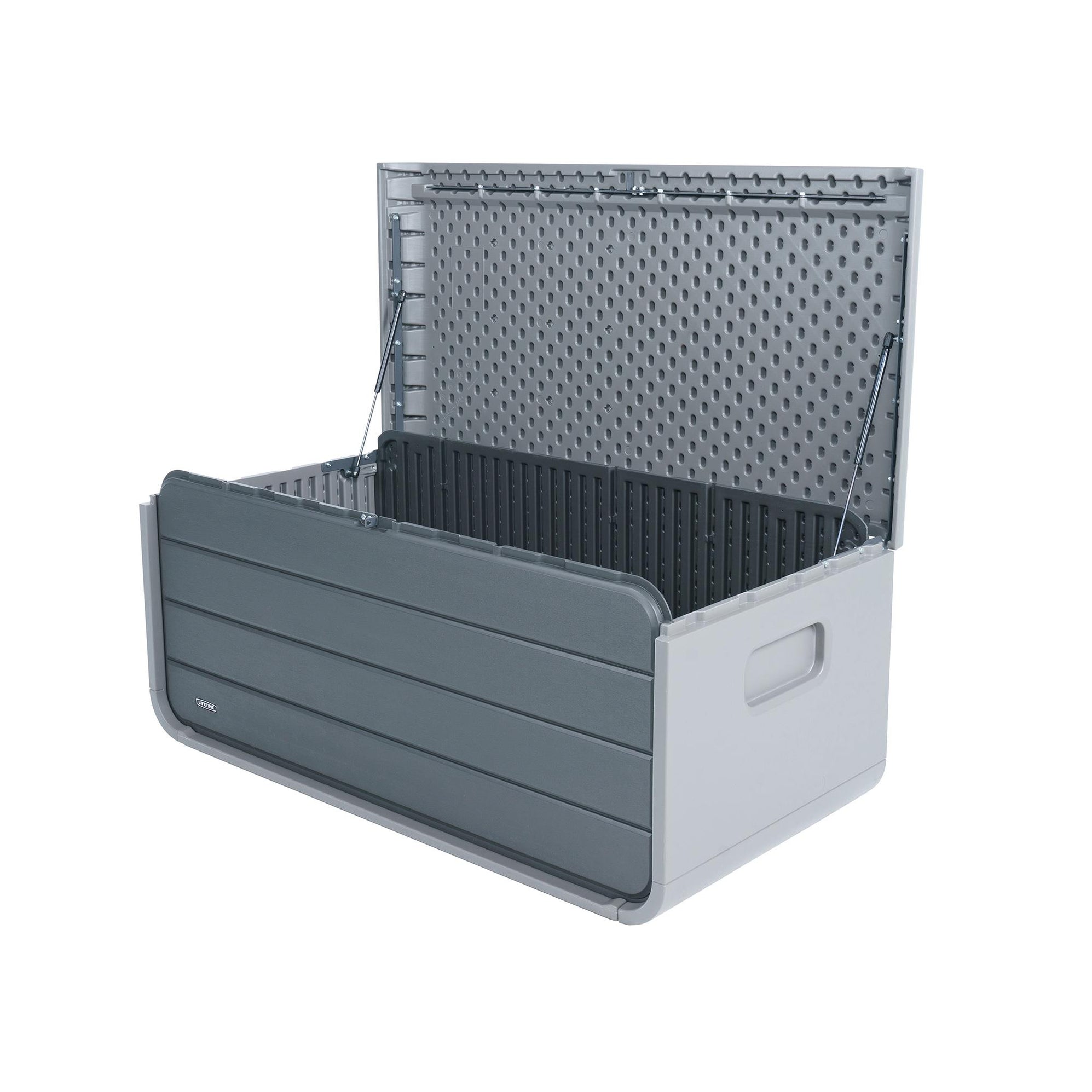 Lifetime Modern Outdoor Deck Box 136 Gallon - Weather-Resistant ...