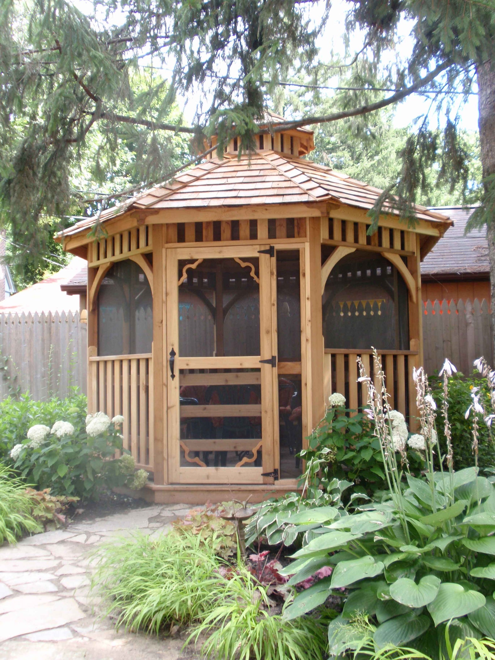 Enjoy Outdoor Living Bug-Free with 10' Bayside Gazebo and Screen Kit ...