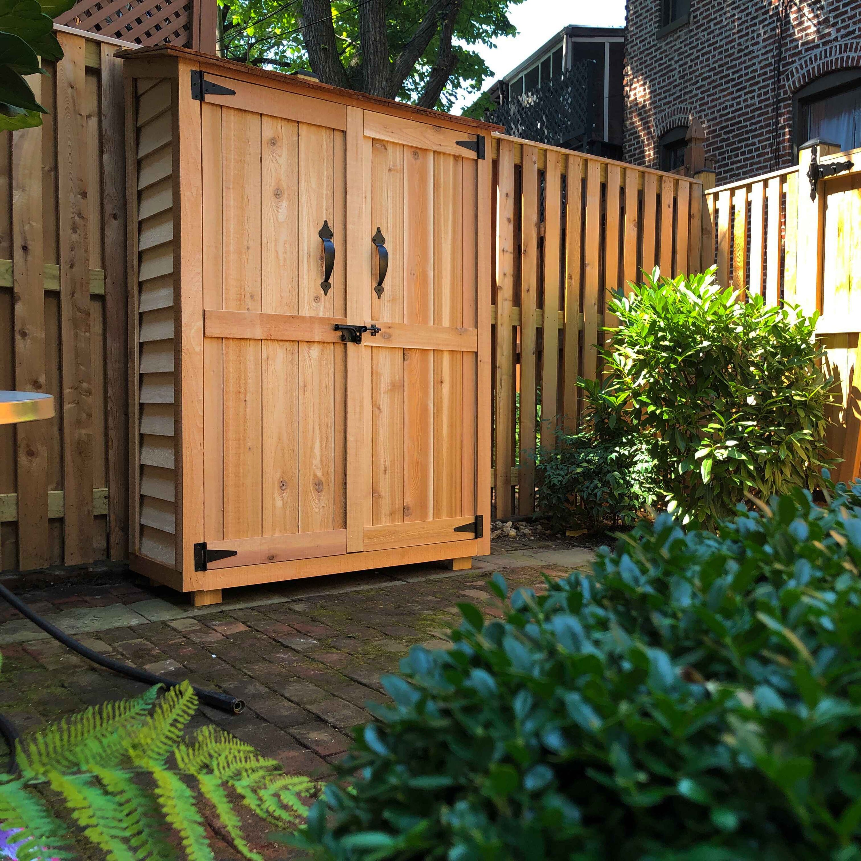 Outdoor Living Today 4x2 Garden Chalet - Compact and Stylish Storage ...