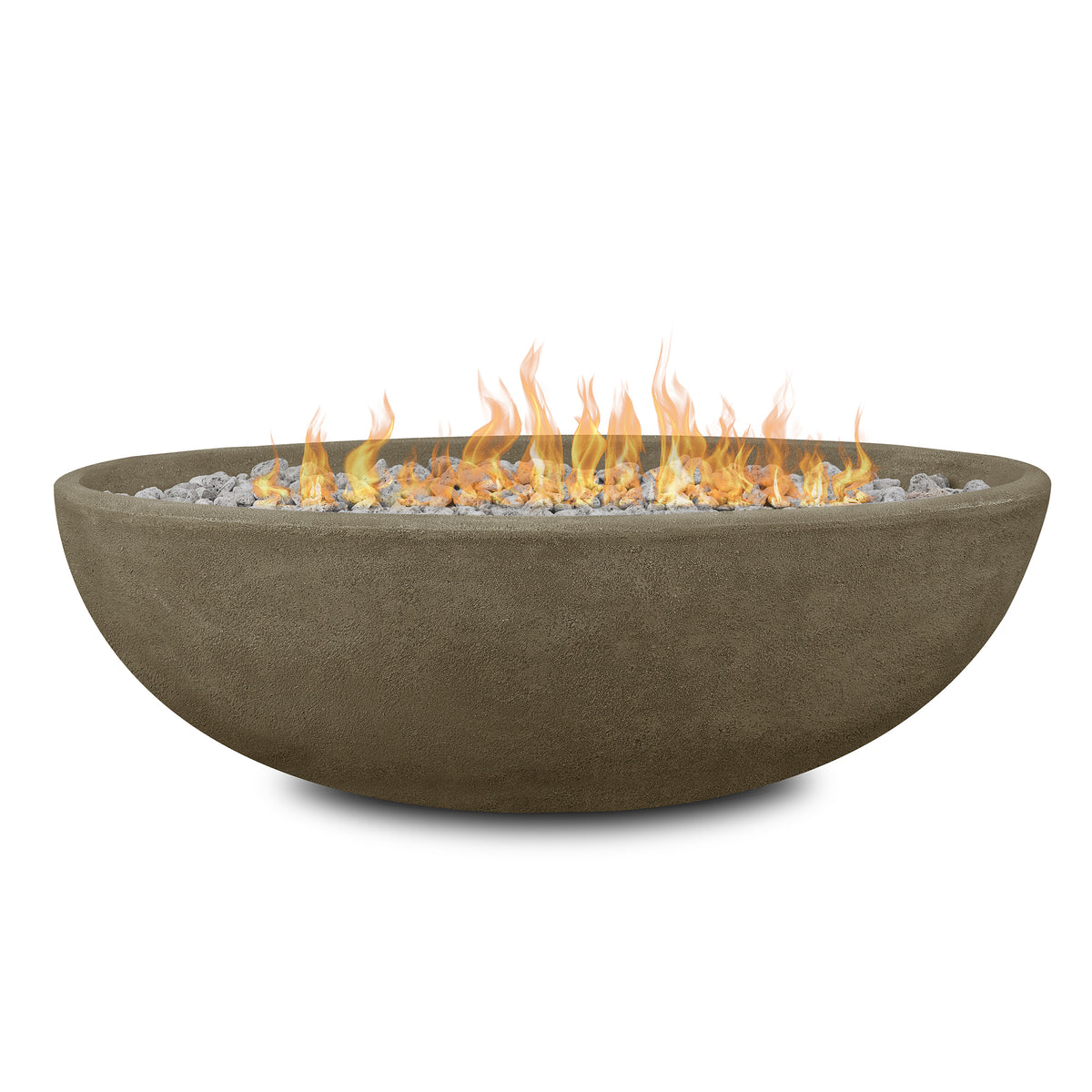 Real Flame Riverside 48" Oval Propane Fire Pit Bowl | Outdoor Elegance ...