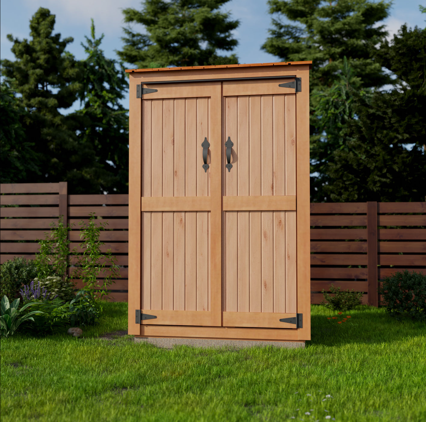 Outdoor Living Today 4x2 Garden Chalet - Compact and Stylish Storage ...