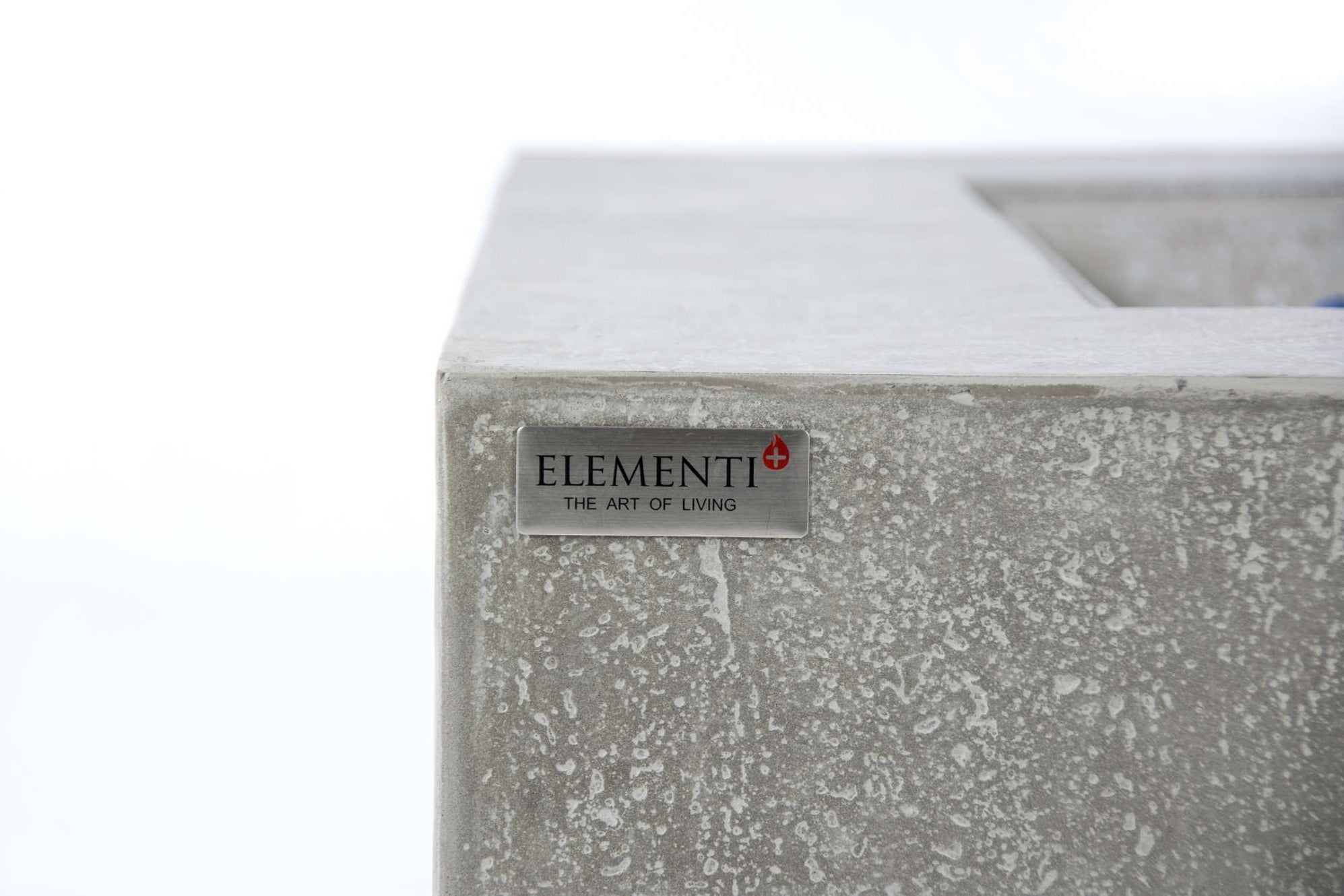 Elementi Plus Victoria Square Concrete Fire Pit Table - Shop Now! — Backyard Oasis