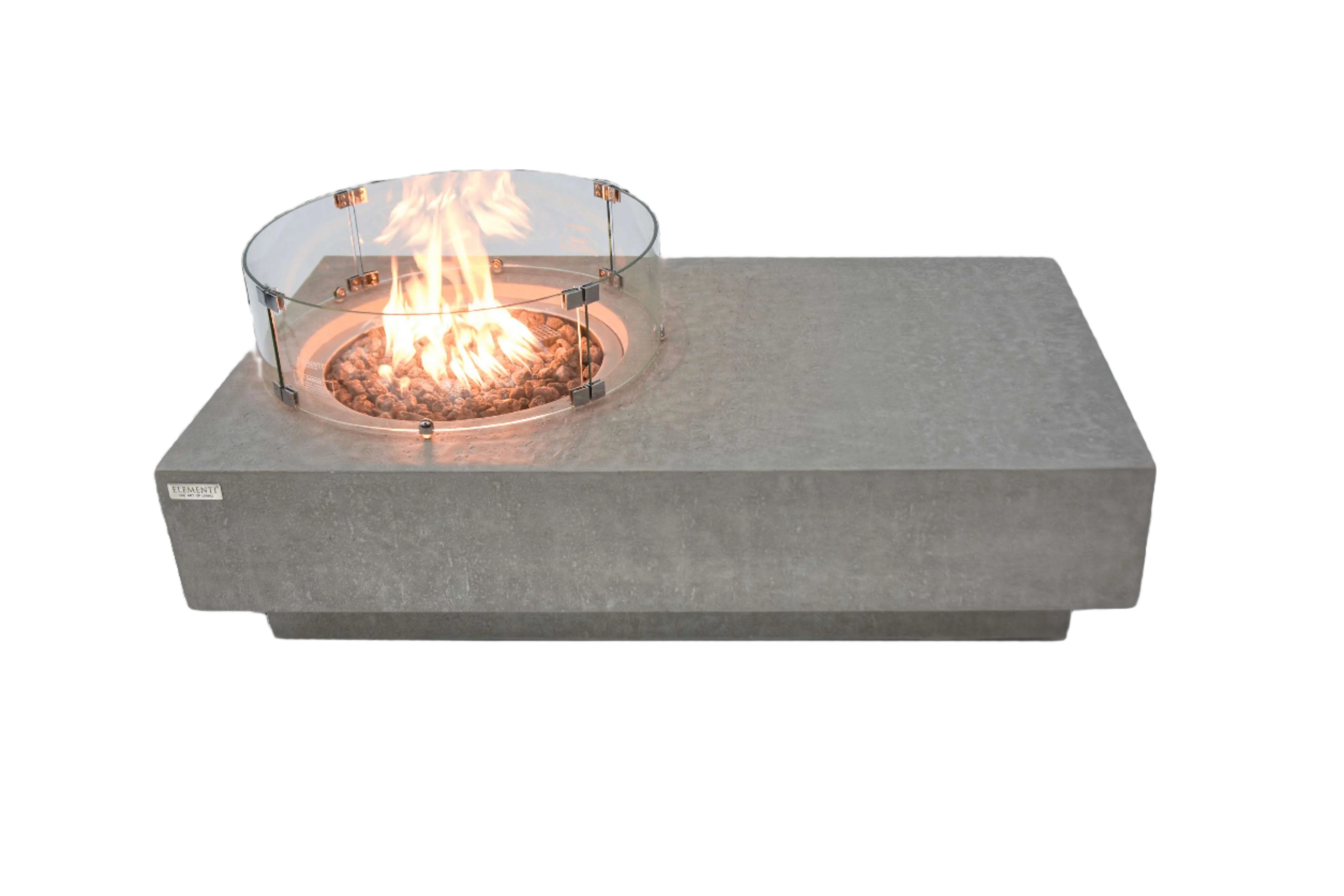 Elementi Metropolis Fire Table - Outdoor Elegance | Shop Now — Backyard ...