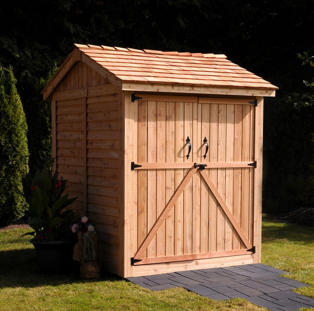 Compact & Portable Small Outdoor Storage Sheds | Backyard Oasis