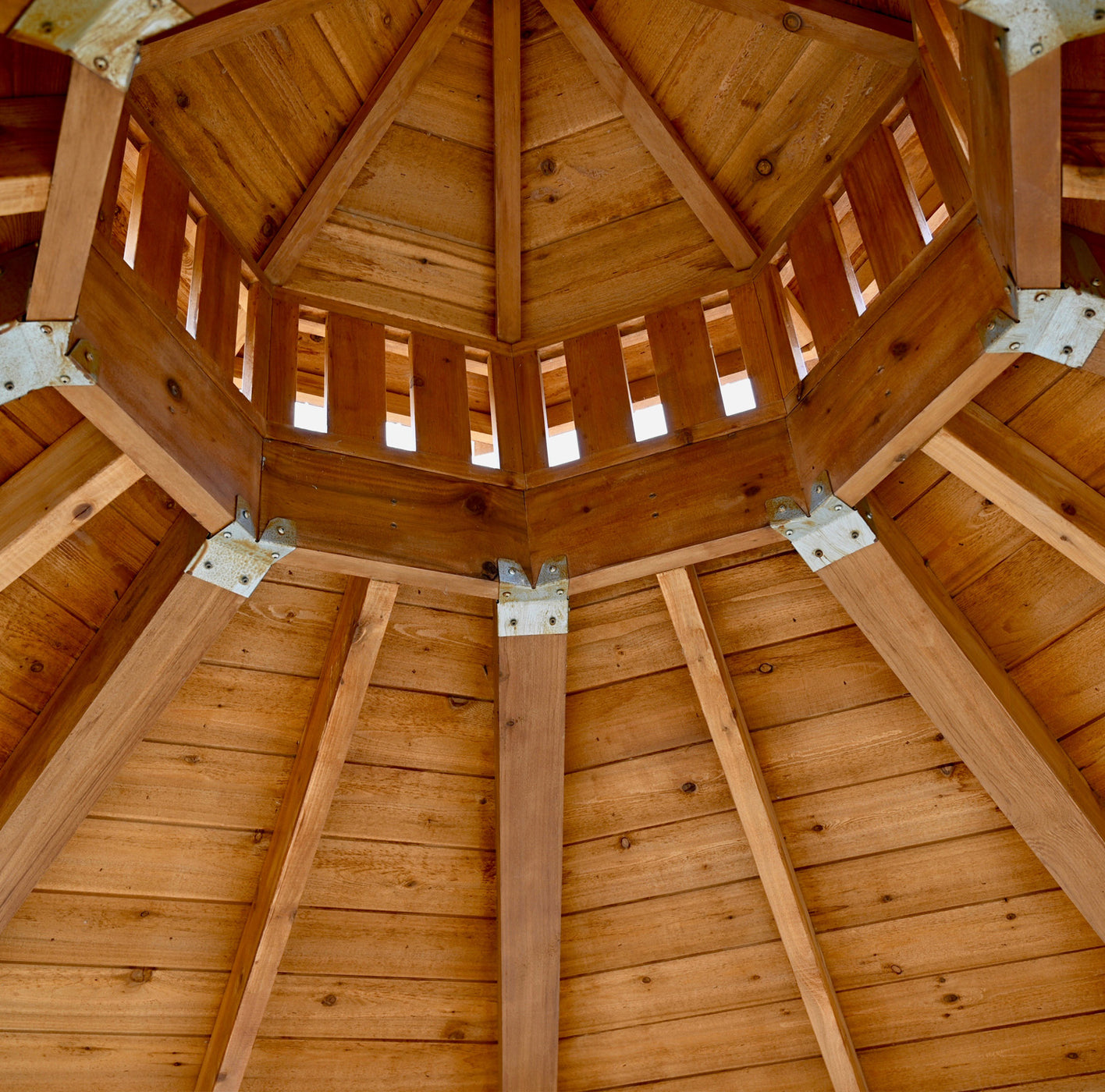 10' Bayside Panelized Octagon Gazebo | Made with Sourced Cedar ...