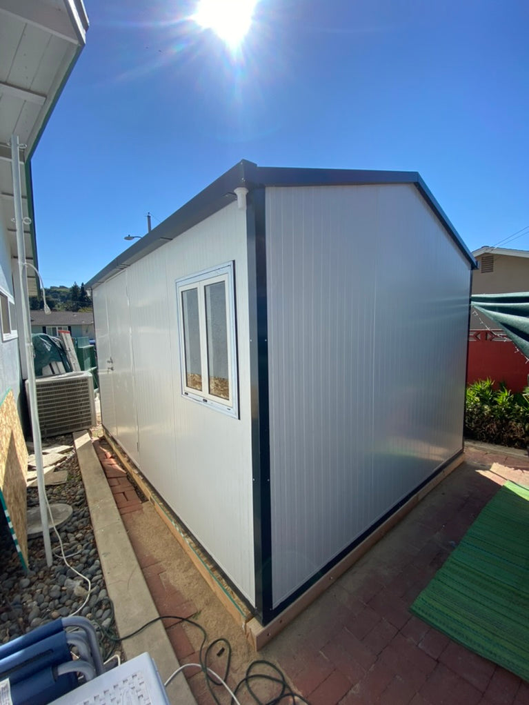 Stylish Backyard Retreat with the Multi-Use Duramax 13x10 Garden Glass ...