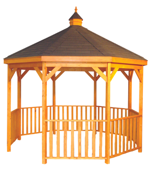 Amish Gazebos 12 Foot Wood Gazebo-In-A-Box l Buy It Online Today ...