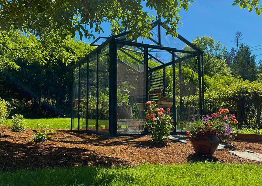 Greenhouse Shed Combos | Cedar, Glass & Polycarbonate — Backyard Oasis