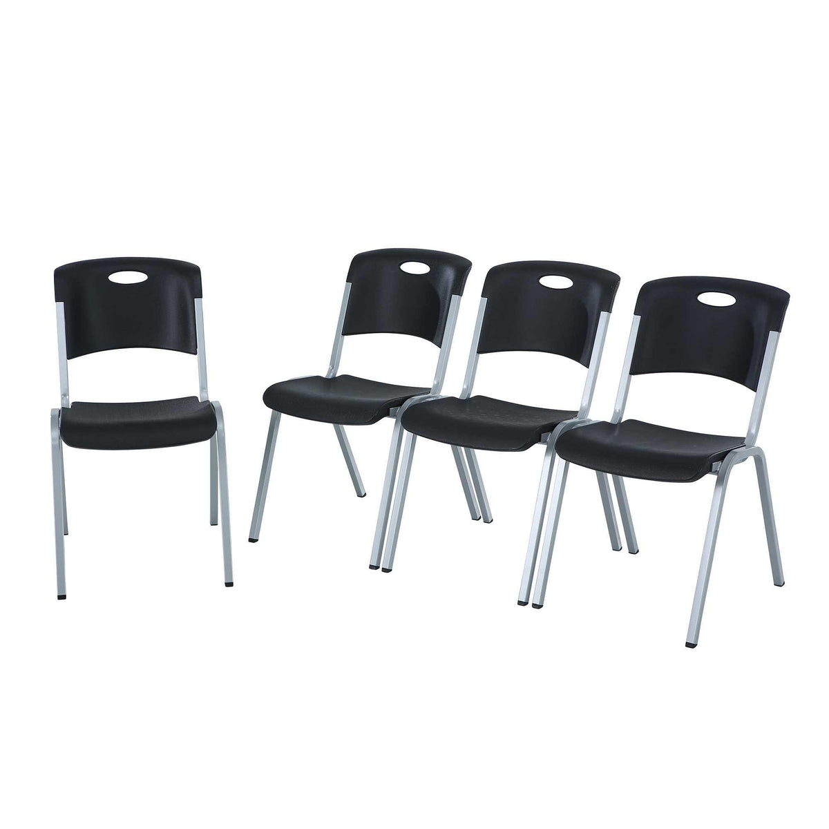 Lifetime 4 Pack Stacking Chair – Easy Storage and All-Day Comfort ...