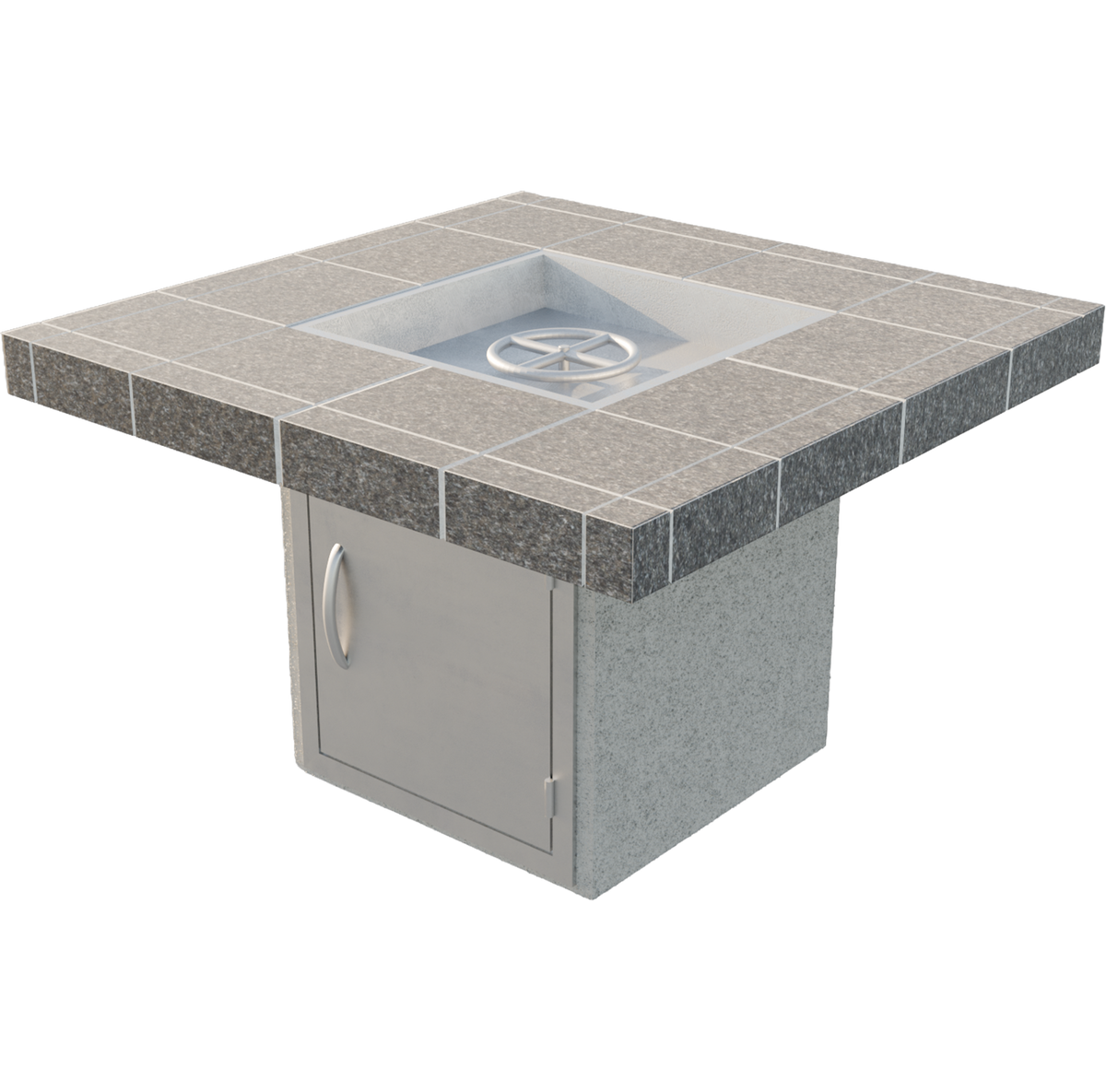 Cal Flame 38-Inch Mesa Fire Pit for Bright Outdoor Gatherings ...