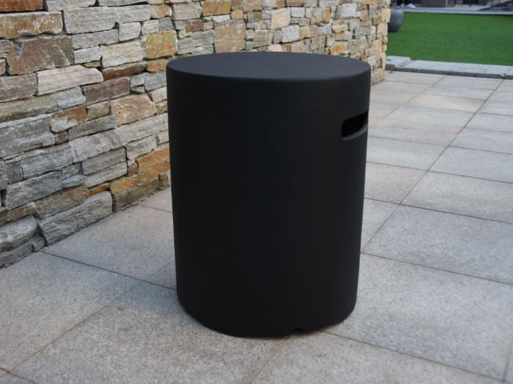 Modeno Round Tank Cover - Conceal Propane Tanks with Style — Backyard Oasis