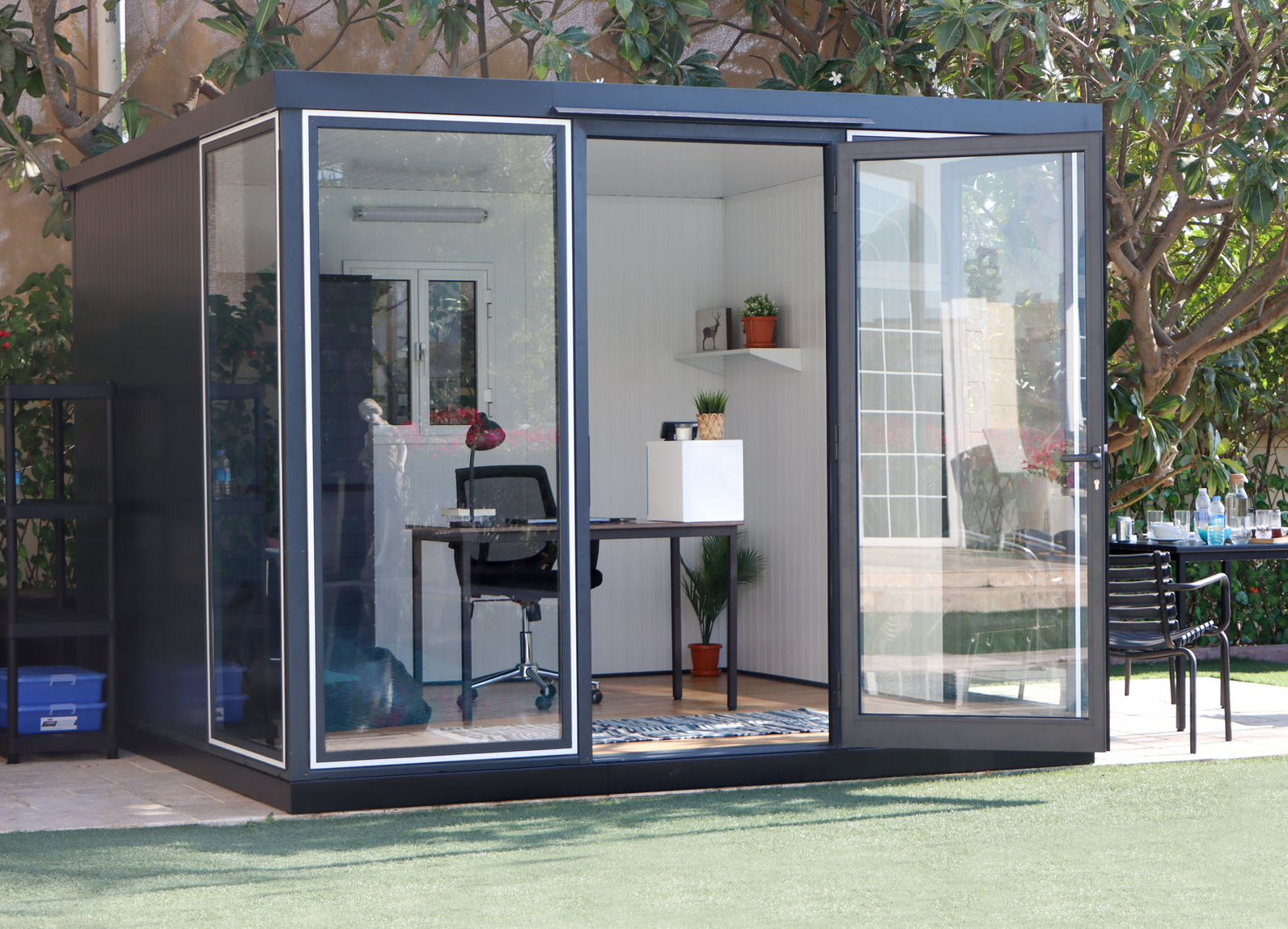 Duramax 10x10 Garden Glass Room - A Beautiful Backyard Upgrade ...