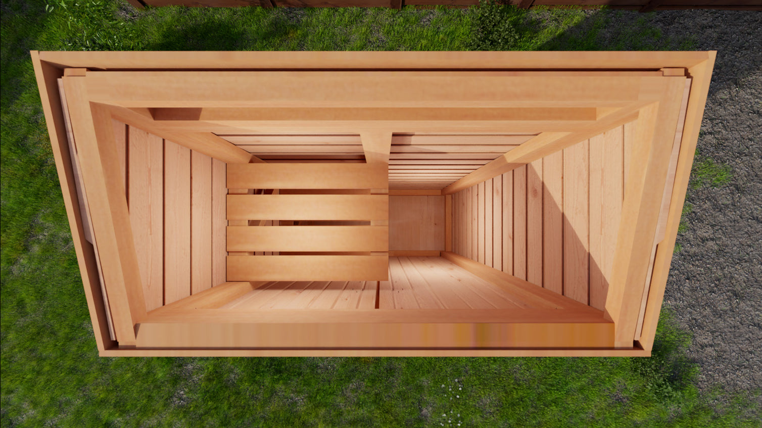 Outdoor Living Today 4x2 Garden Chalet - Compact and Stylish Storage ...