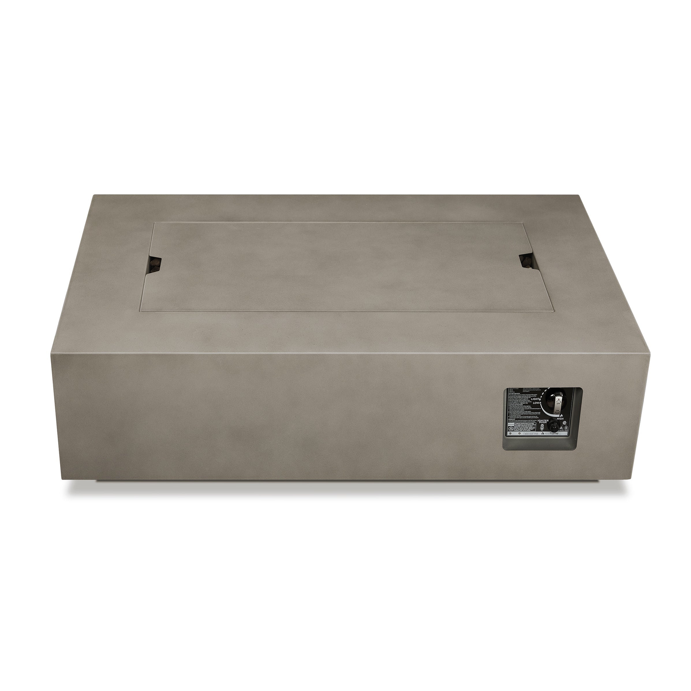 Real Flame Aegean 50" Fire Pit Table | Modern Design & 50,000 BTUs ...