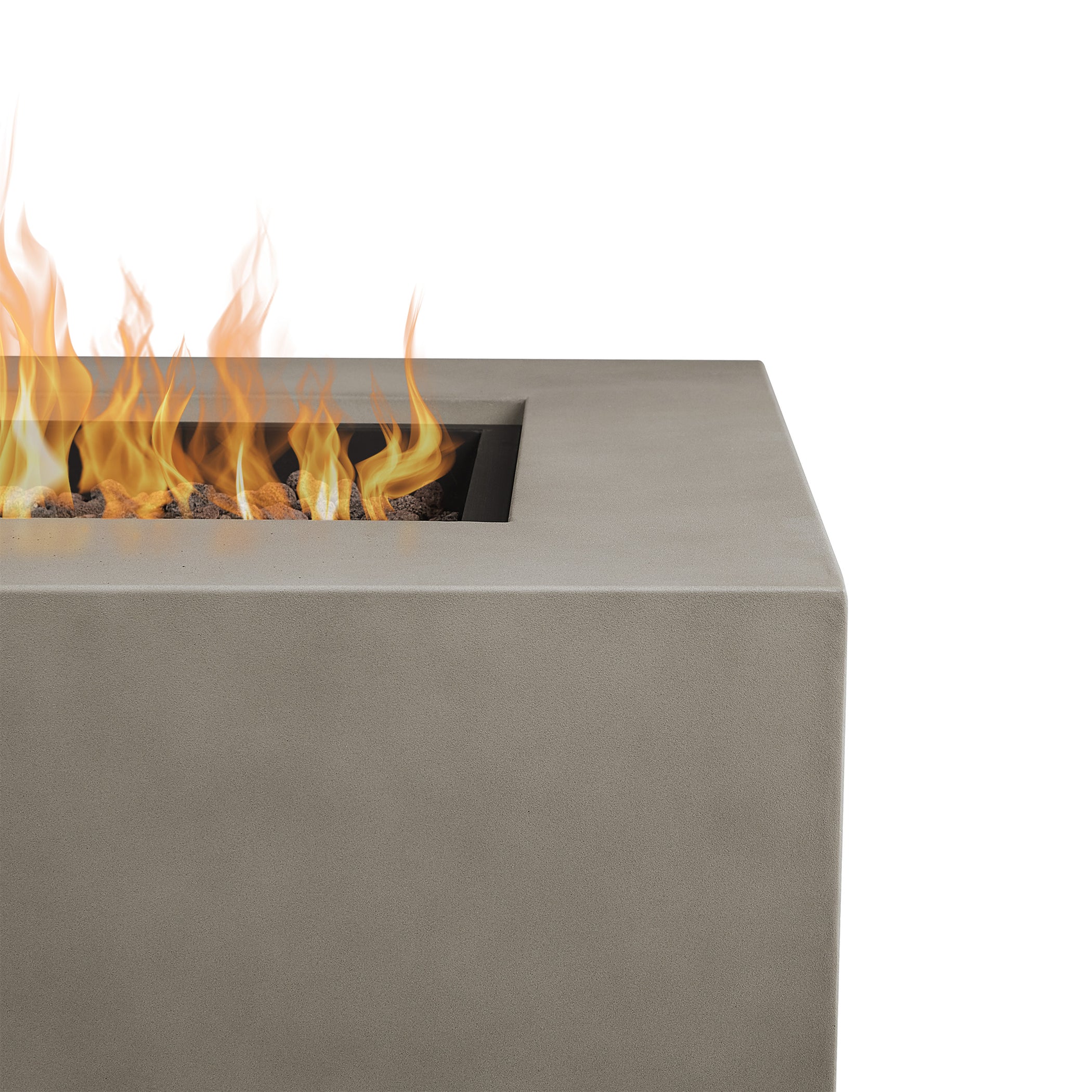 Real Flame Aegean 50" Fire Pit Table | Modern Design & 50,000 BTUs ...