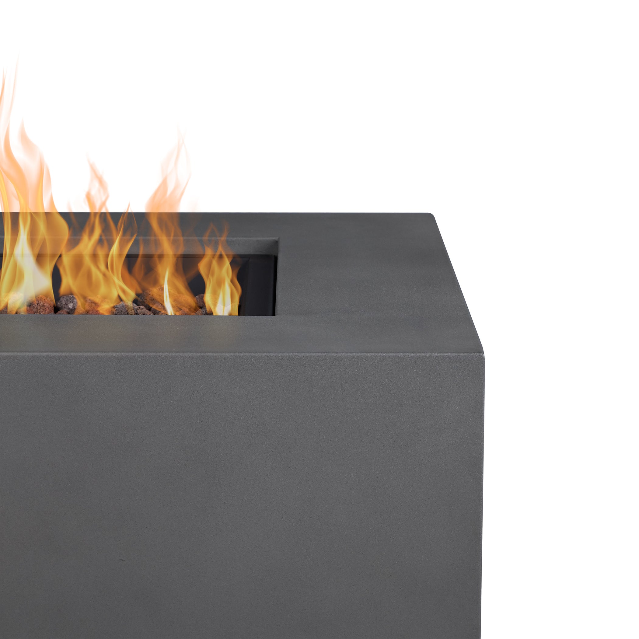 Real Flame Aegean 50" Fire Pit Table | Modern Design & 50,000 BTUs ...