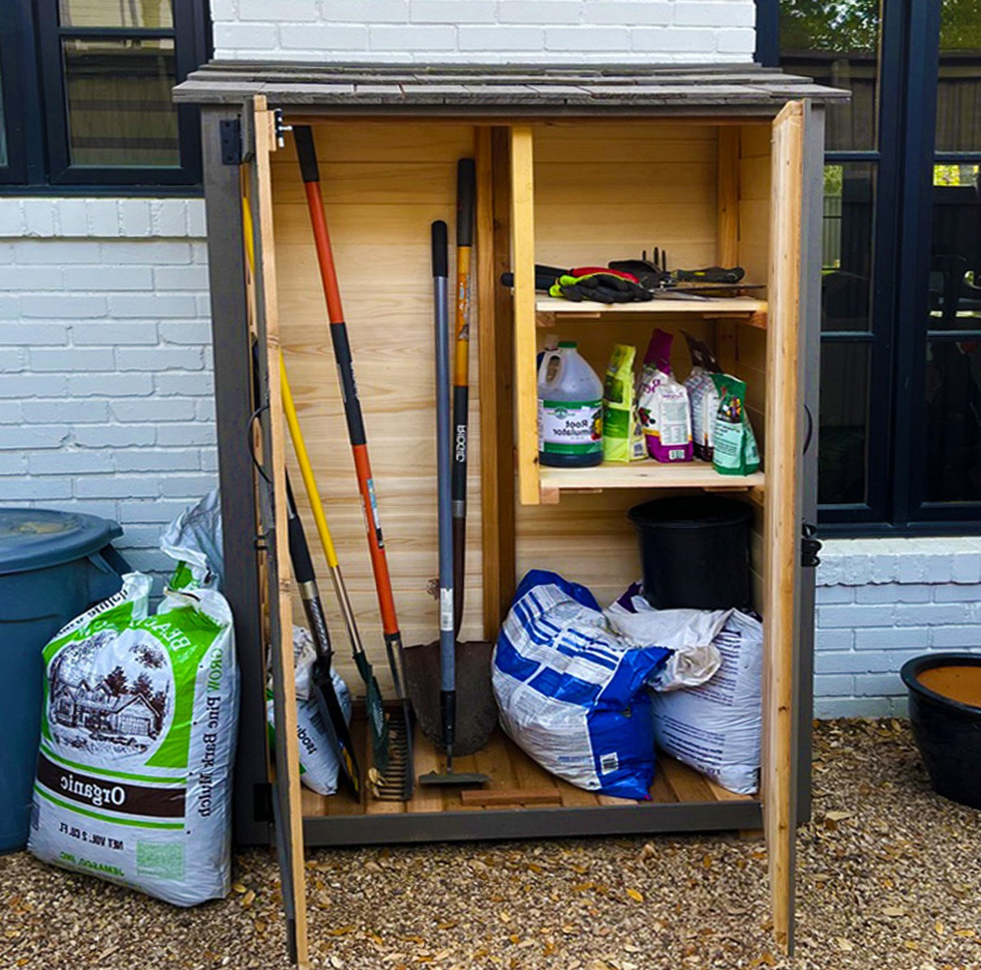 Outdoor Living Today 4x2 Garden Chalet - Compact and Stylish Storage ...