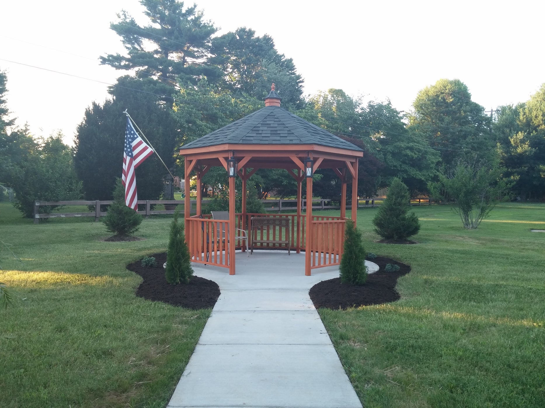 Amish Gazebos 12 Foot Wood Gazebo-In-A-Box with Floor l Buy It Online ...