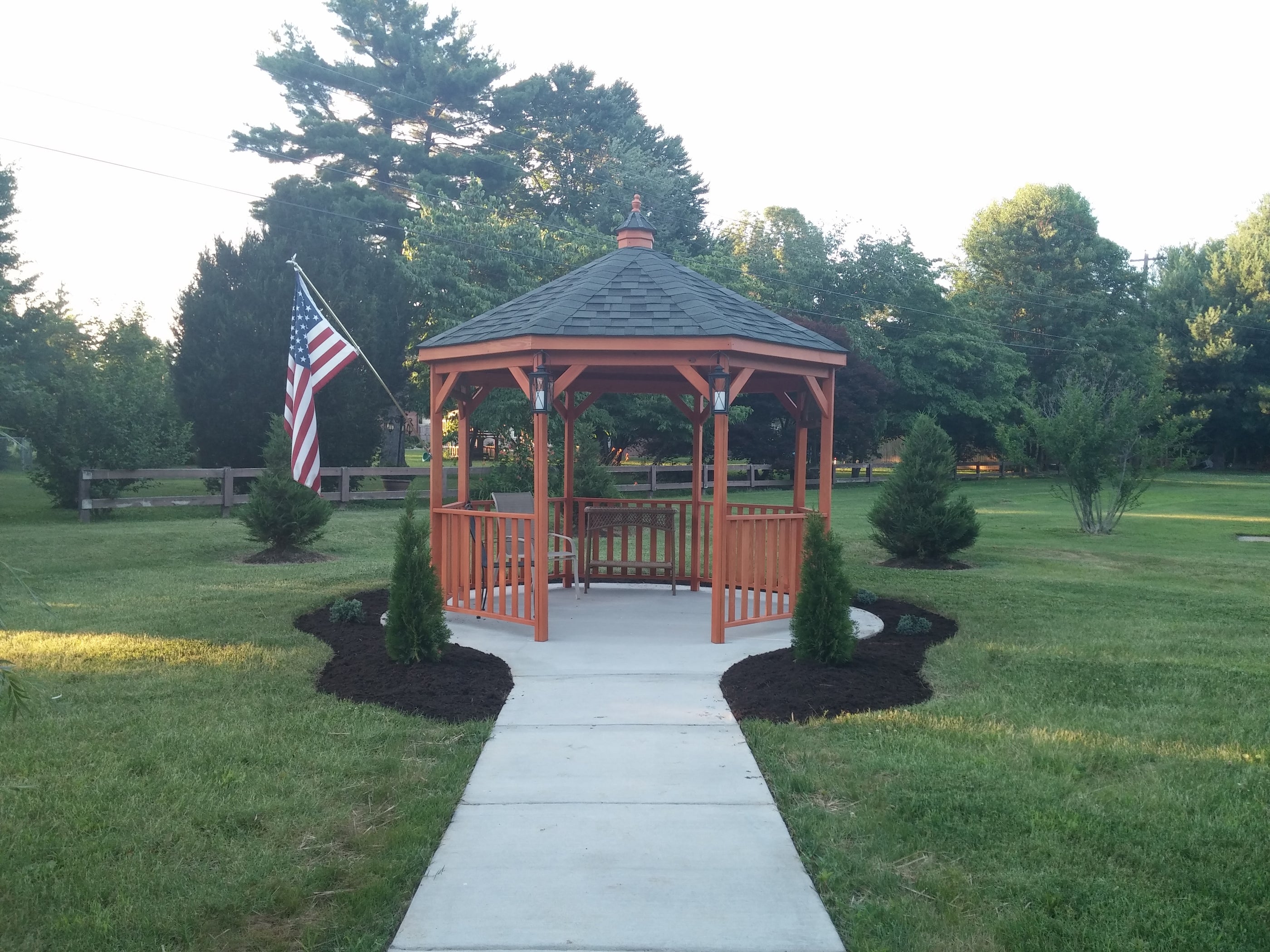 Amish Gazebos 12 Foot Wood Gazebo-In-A-Box with Floor l Buy It Online ...