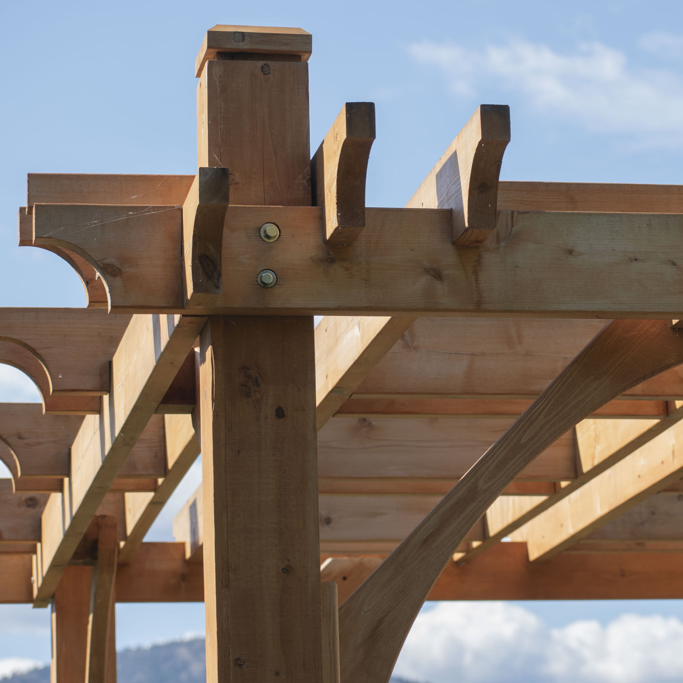 12x12 Cedar Pergola Kit - Enjoy Outdoor Living with Style — Backyard Oasis