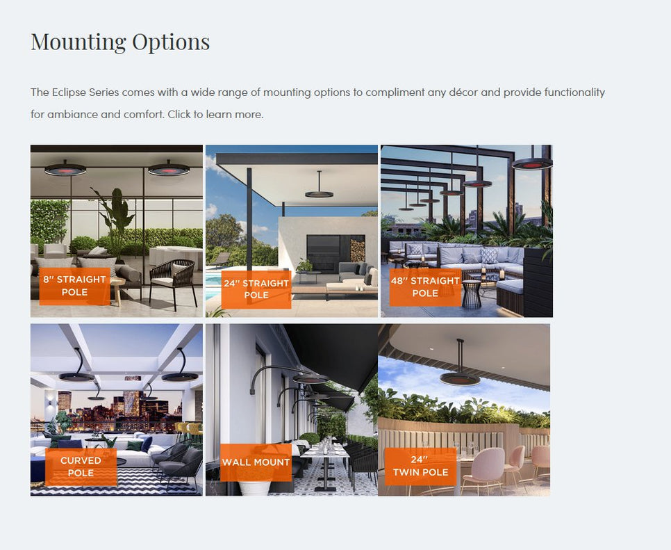 Bromic Heating Eclipse Smart-Heat 2900W Electric Heater and Light ...