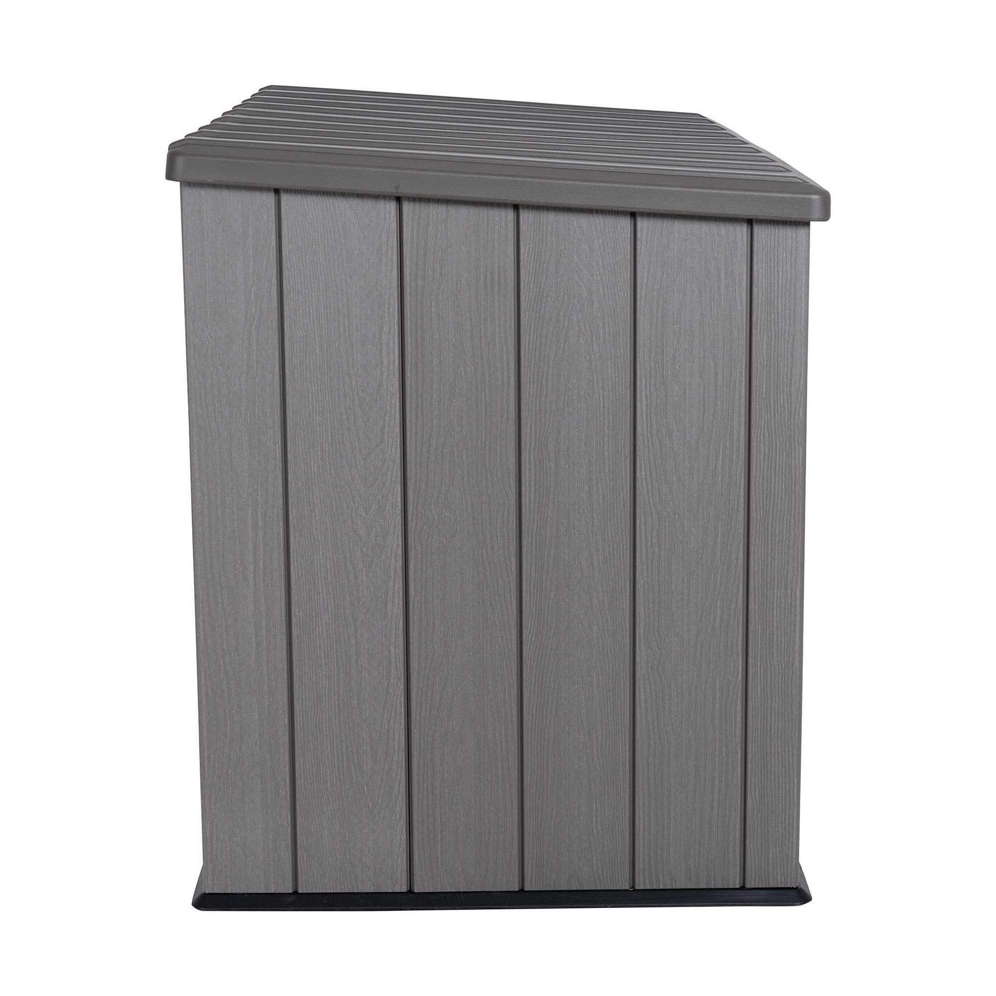 Lifetime Horizontal Storage Shed (75 Cubic Feet) - 60341 — Backyard Oasis