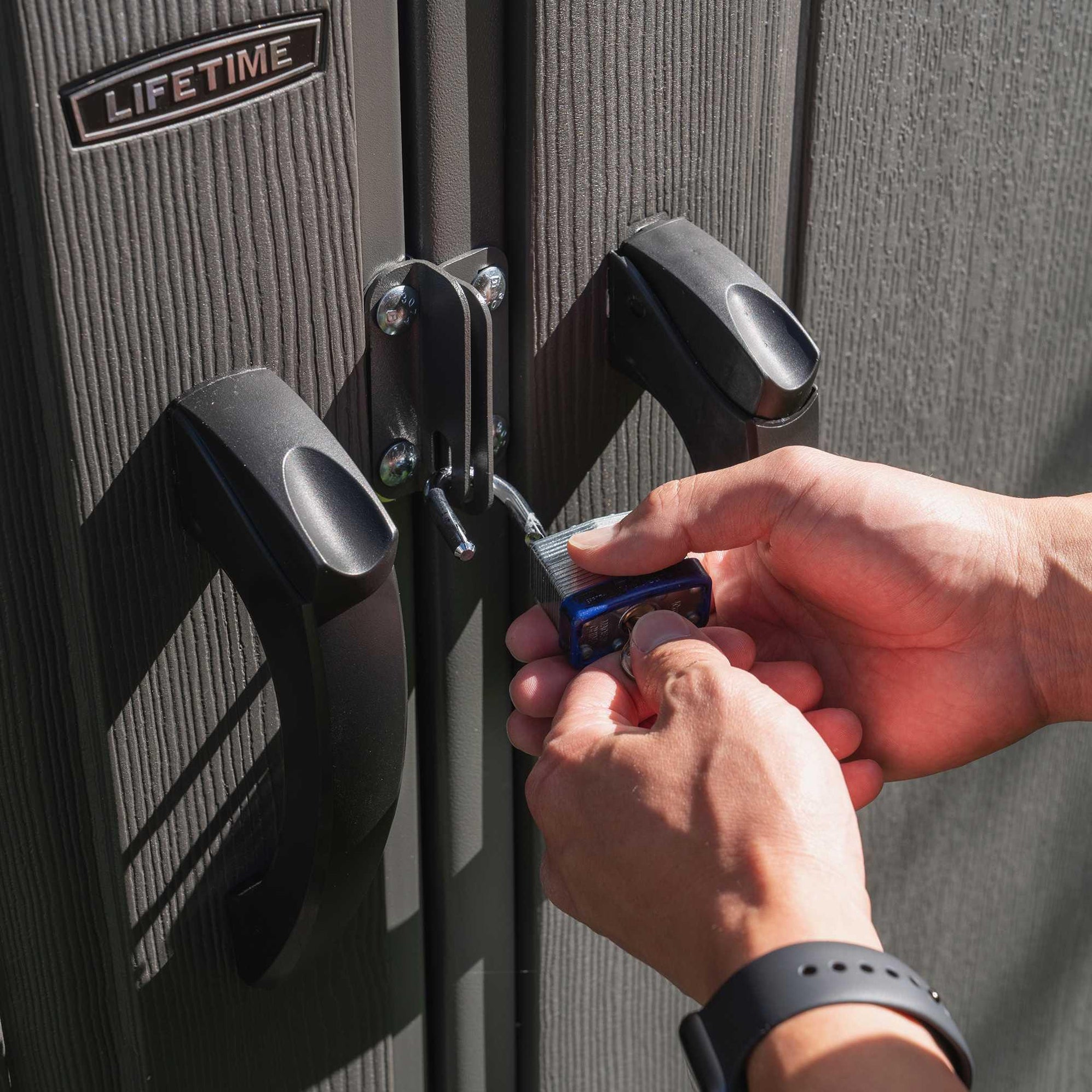 Lifetime 8 Ft. X 7.5 Ft. Outdoor Storage Shed -Spacious & Stylish ...