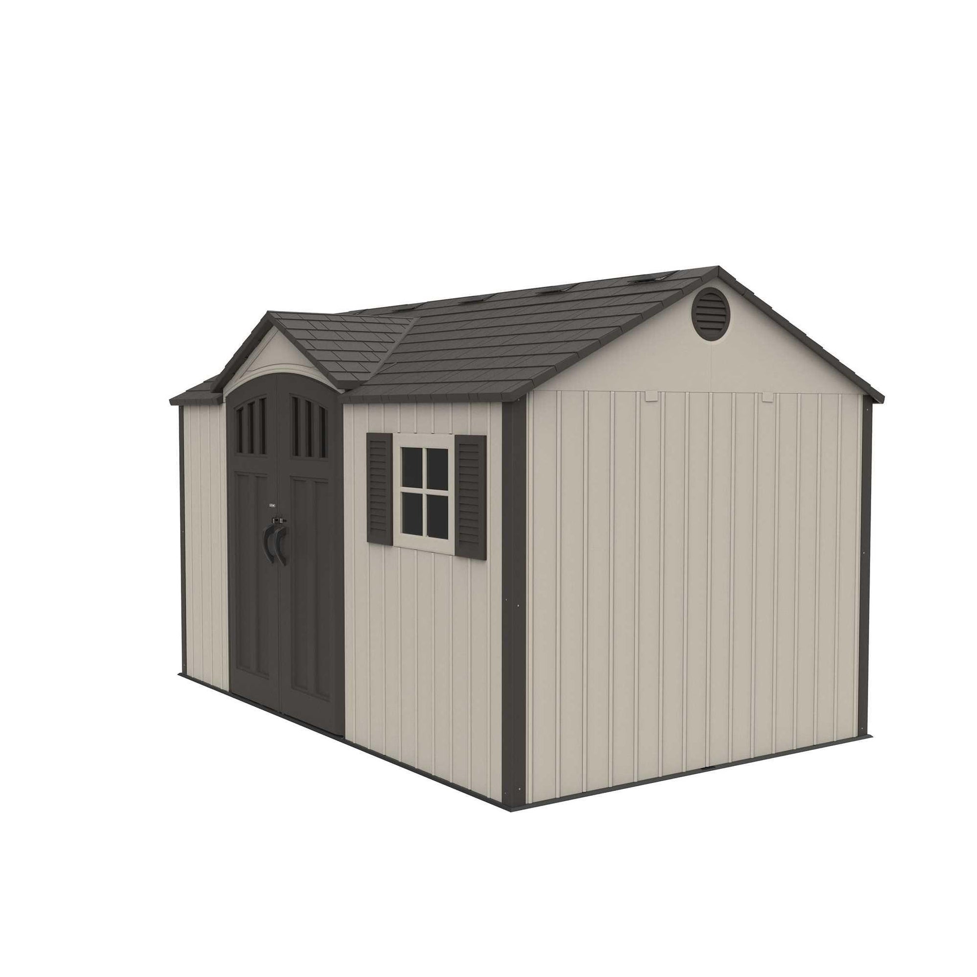 Lifetime 12.5x8 Outdoor Storage Shed | Durable & Spacious — Backyard Oasis
