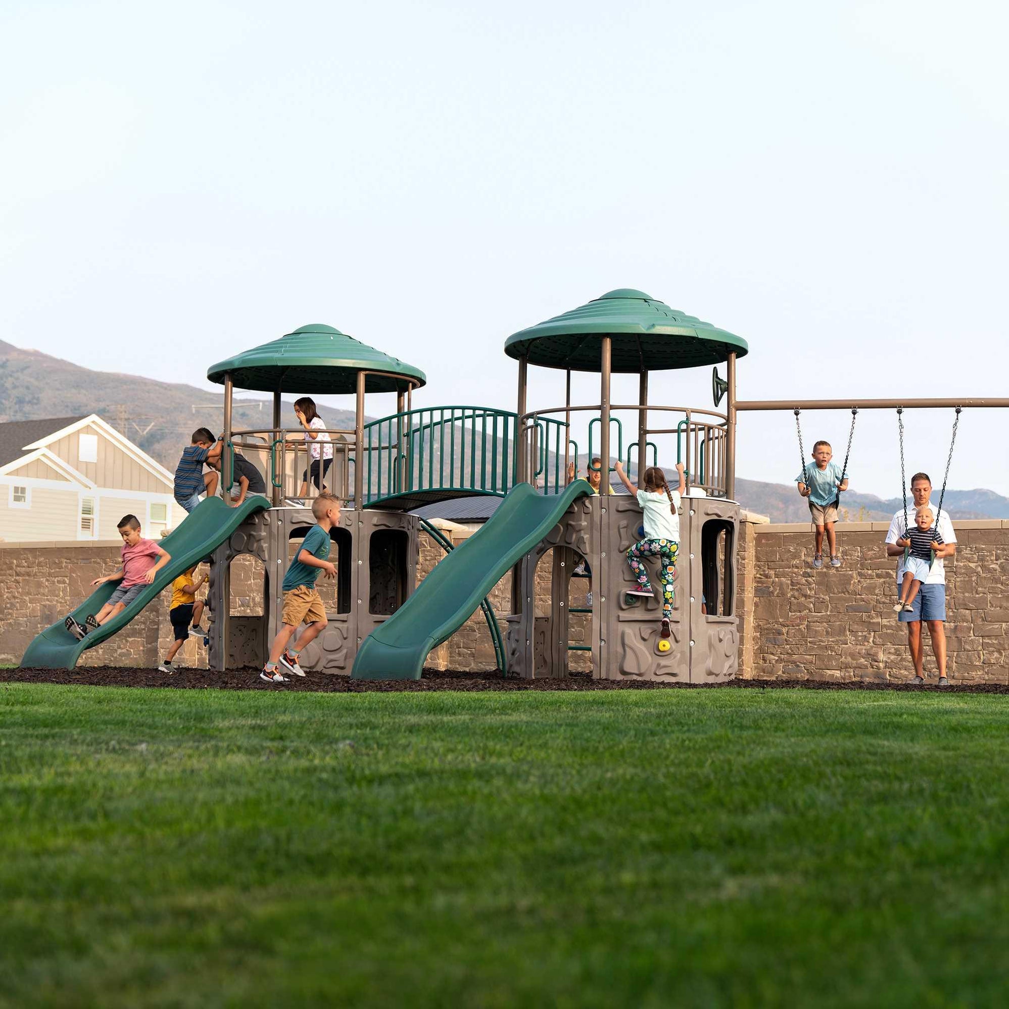 Lifetime Playsets | Durable & Safe Outdoor Play Equipment | Backyard Oasis