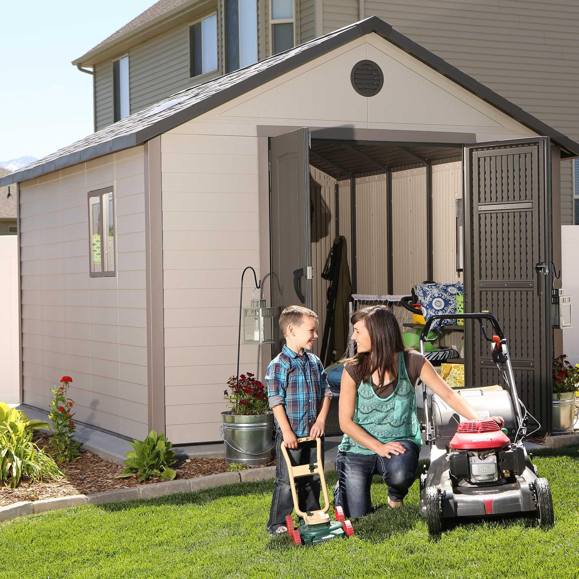 Safeguard Your Motorcycles with Our Storage Sheds For Sale | Backyard Oasis