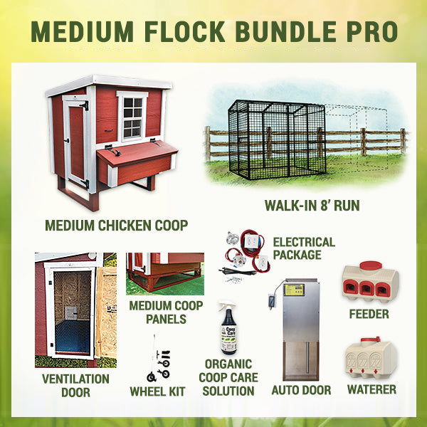 Medium Chicken Coop Bundle - Save $200 — Backyard Oasis