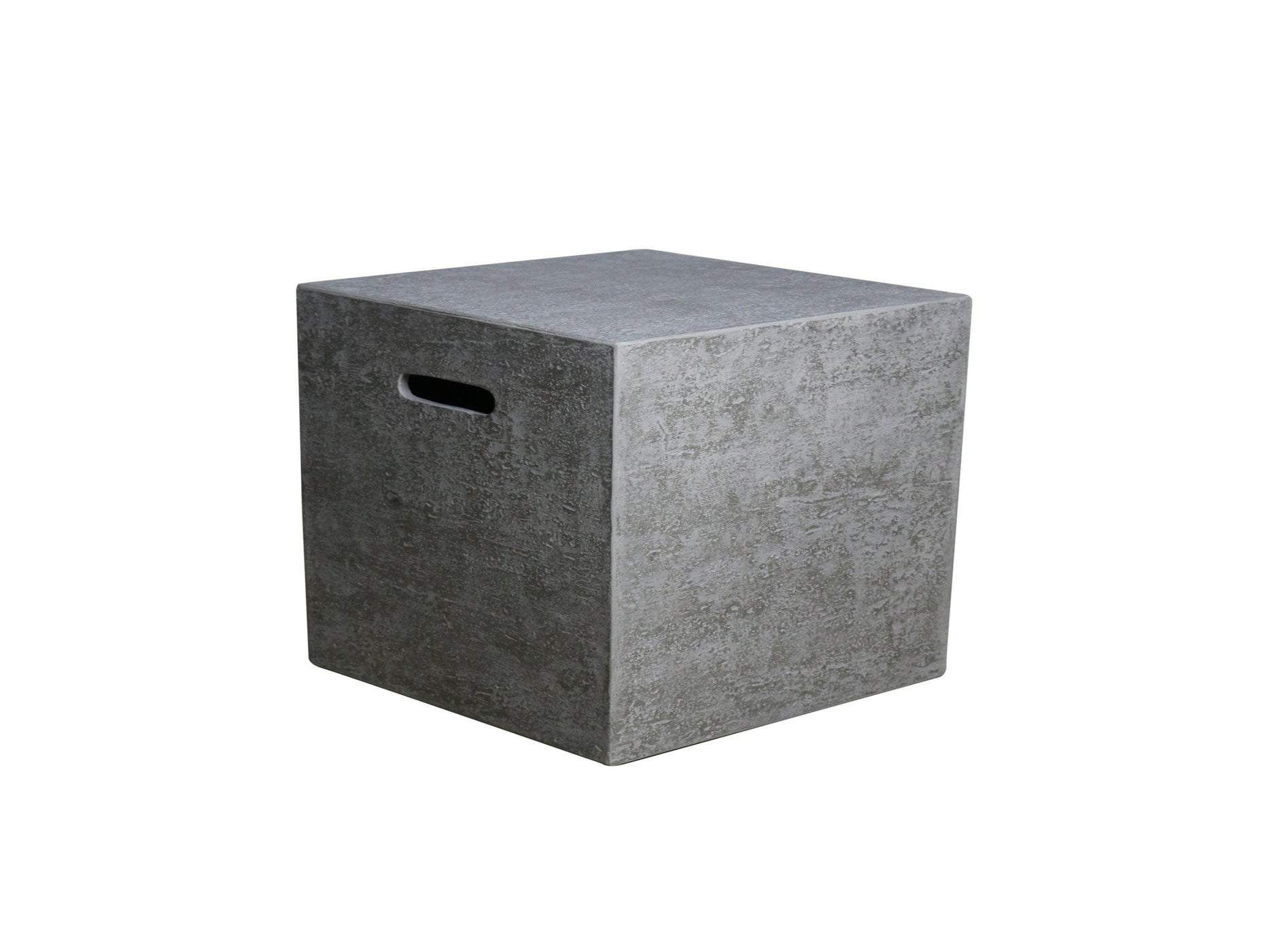 Elementi Square Tank Cover (Travertine Texture) l Shop Now — Backyard Oasis